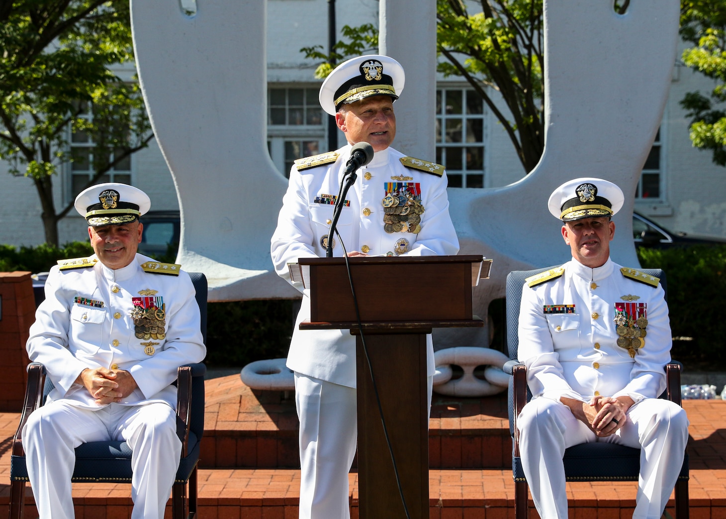 CNO Delivers Remarks at NAVFAC Change of Command > United States Navy ...