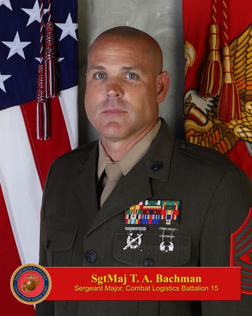 Sergeant Major Thomas A. Bachman > 1st Marine Logistics Group > Leaders