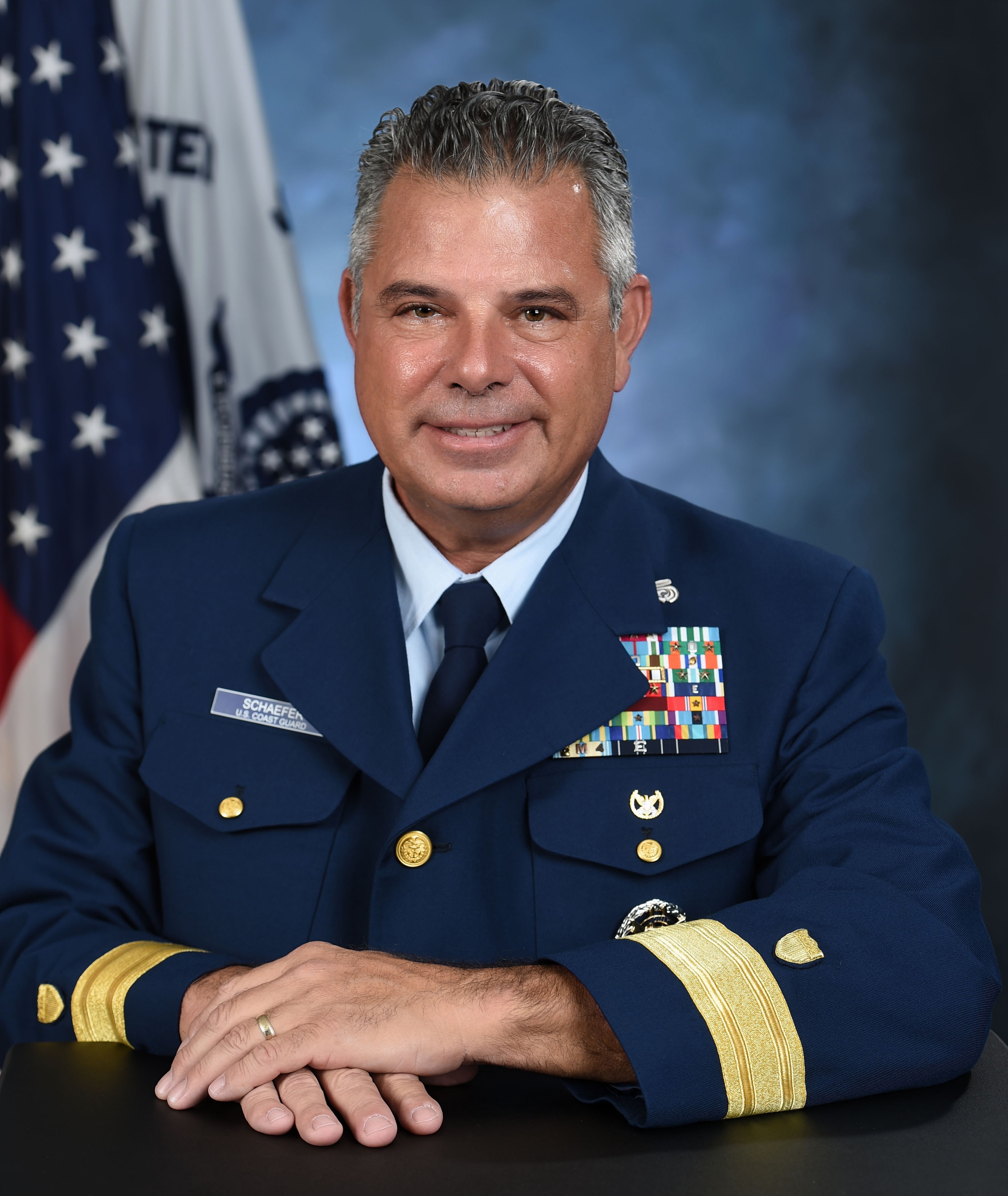 Rear Admiral Frank Schaefer > United States Coast Guard > Display