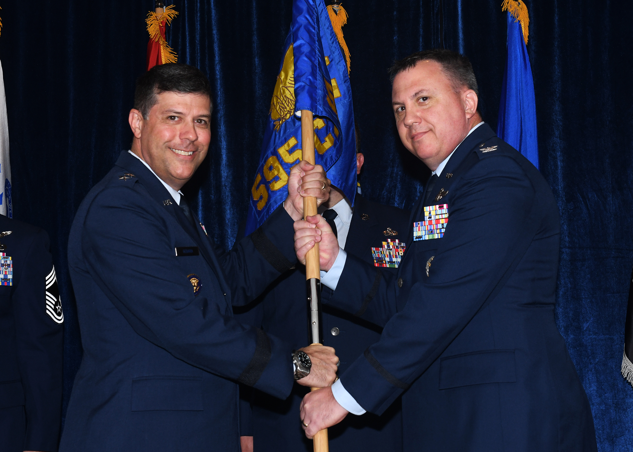 595th Command and Control Group, NAOC welcomes new commander