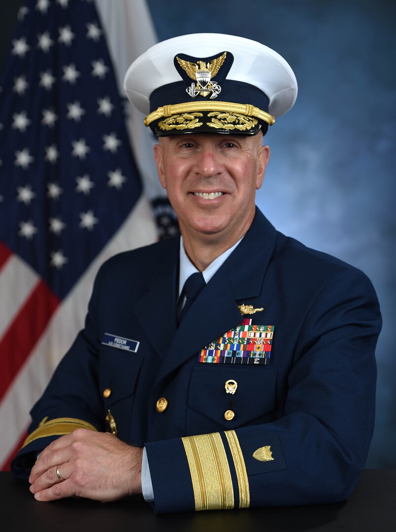 Rear Admiral Mark J. Fedor > United States Coast Guard > Display