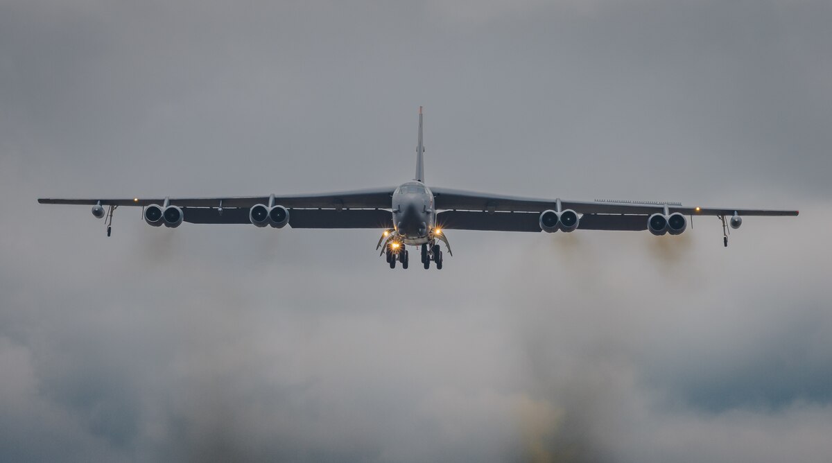 U.S. Air Force B-52s Arrive in Europe Strengthening Links with NATO ...