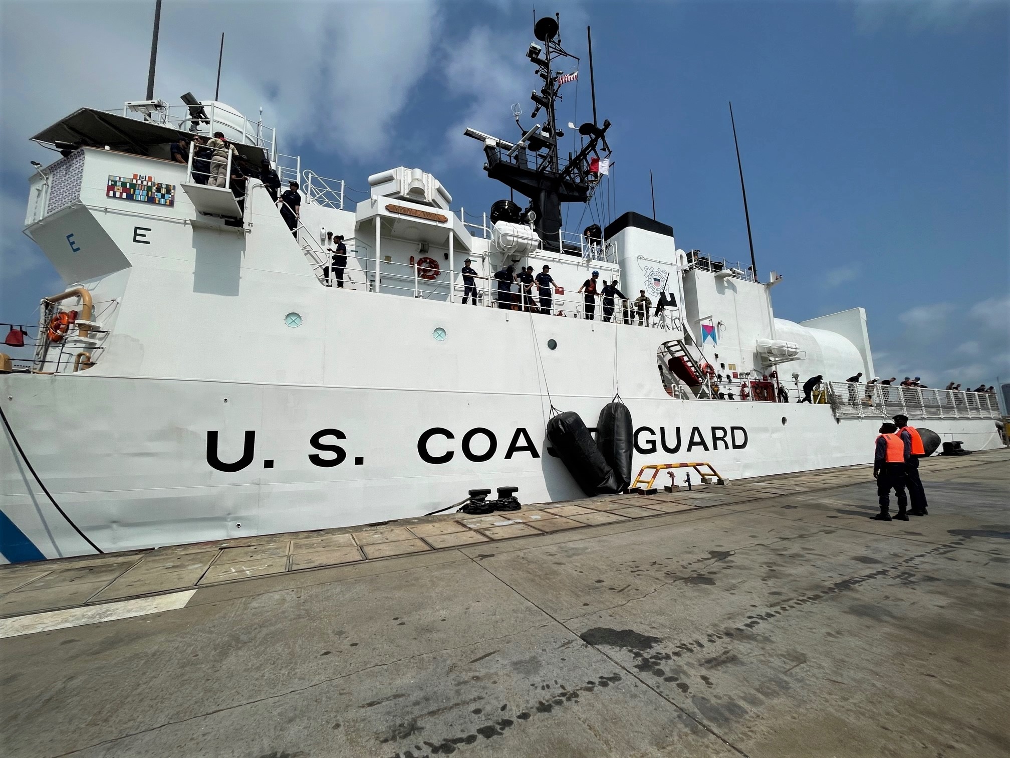 USCGC Mohawk arrives in Lagos, Nigeria > U.S. Naval Forces Europe and ...
