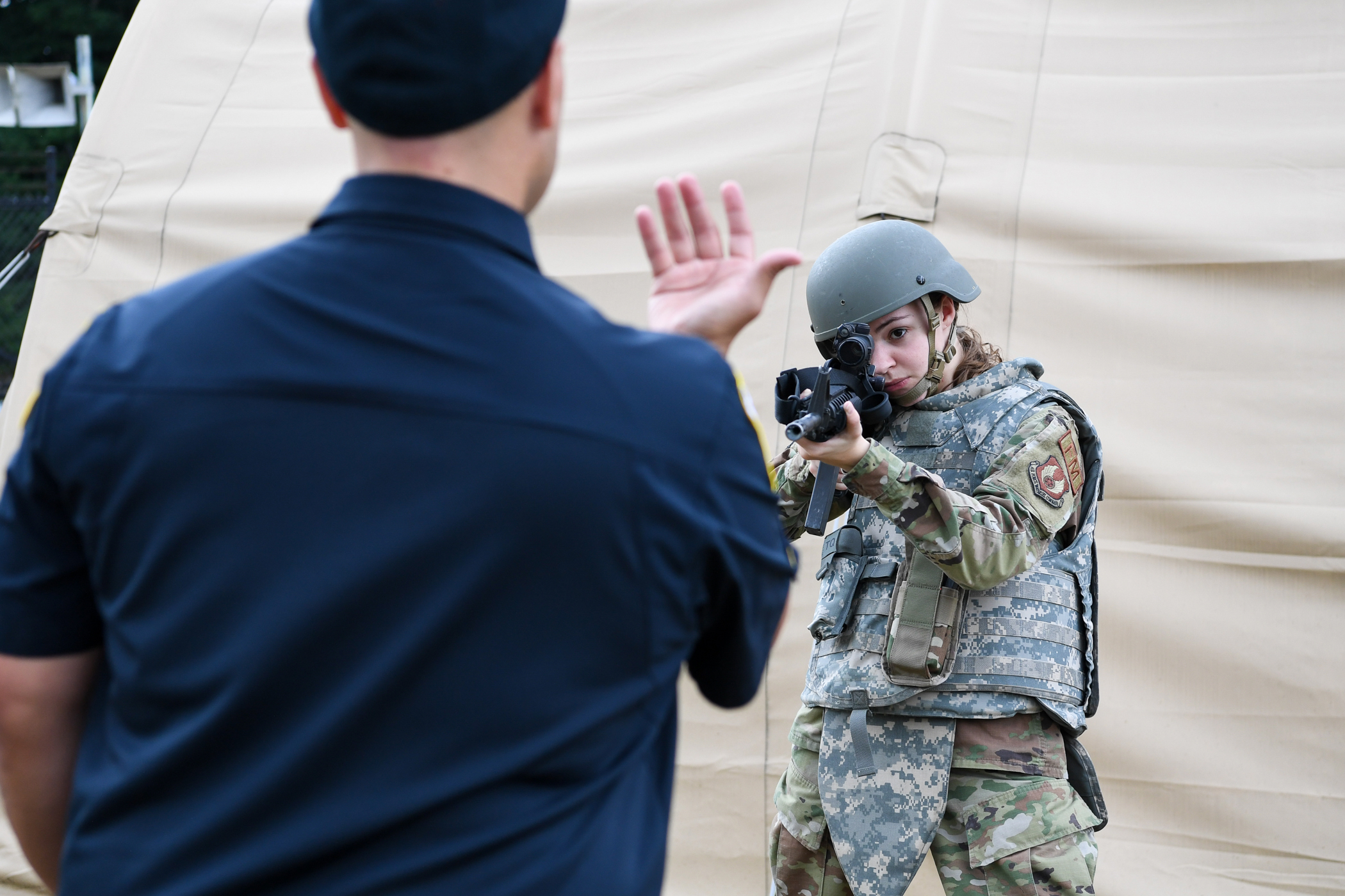 Shoot, Move, Communicate training held