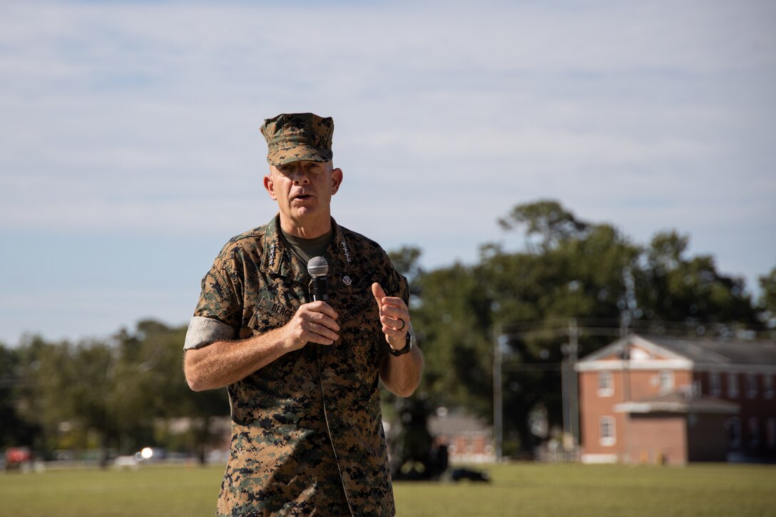 II MEF Change of Command