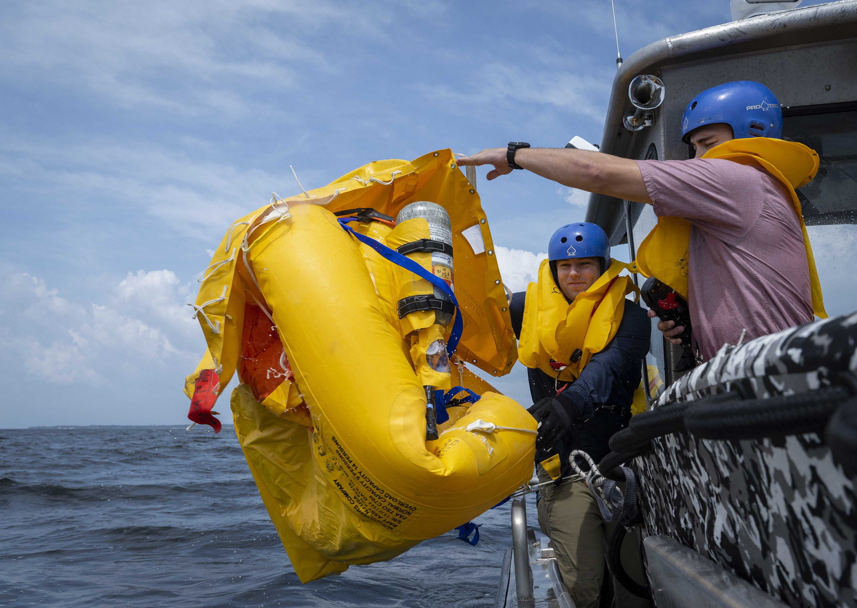 Sea 2 Sky: test, special ops units combine for water survival training ...