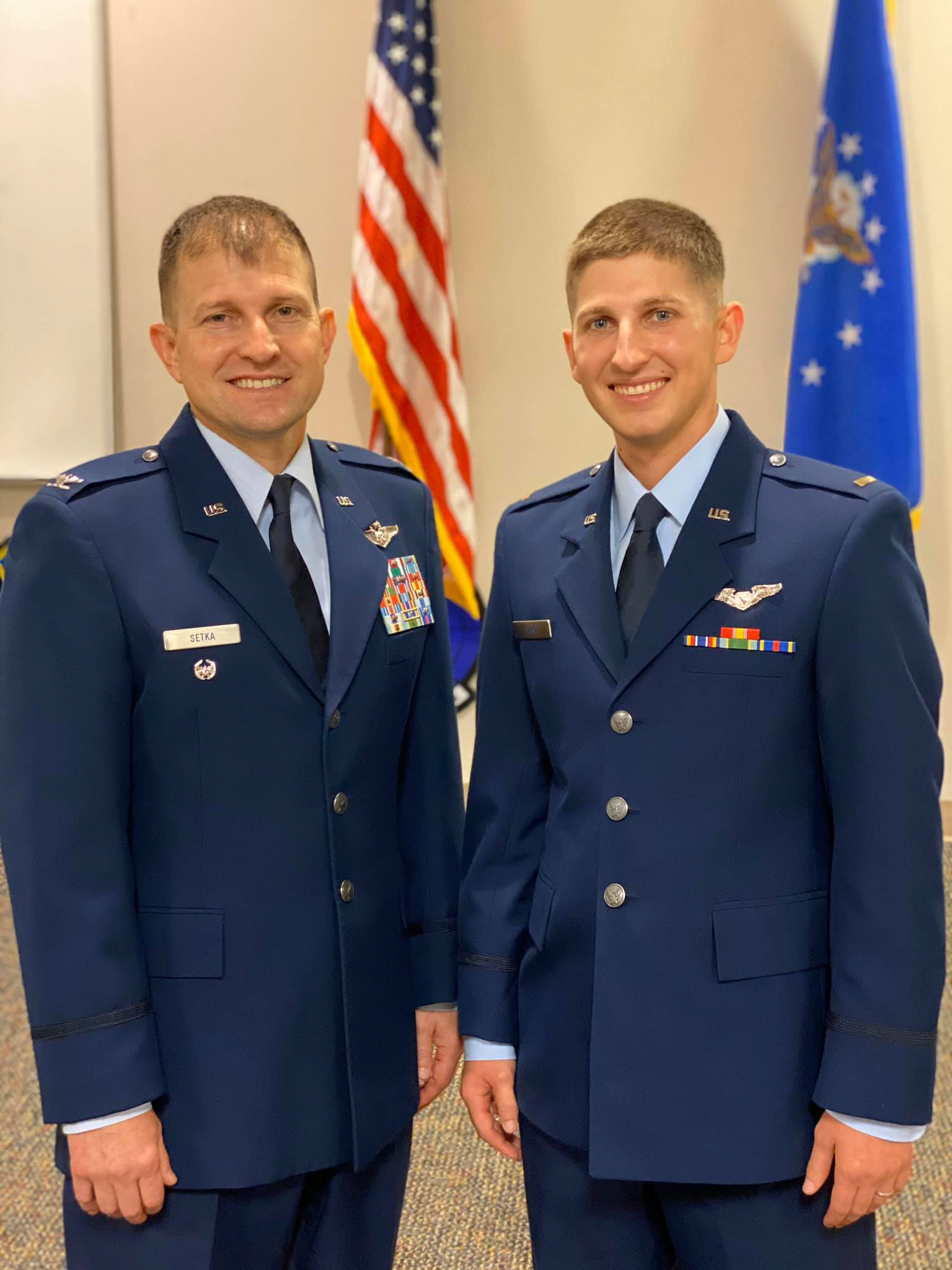 Father passes baton to son during final flight > Kadena Air Base > News