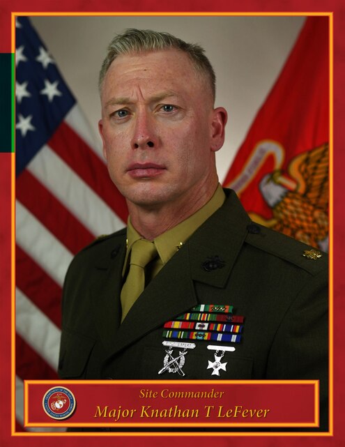 Site Commander > U.S. Marine Corps Forces Reserve > Biography