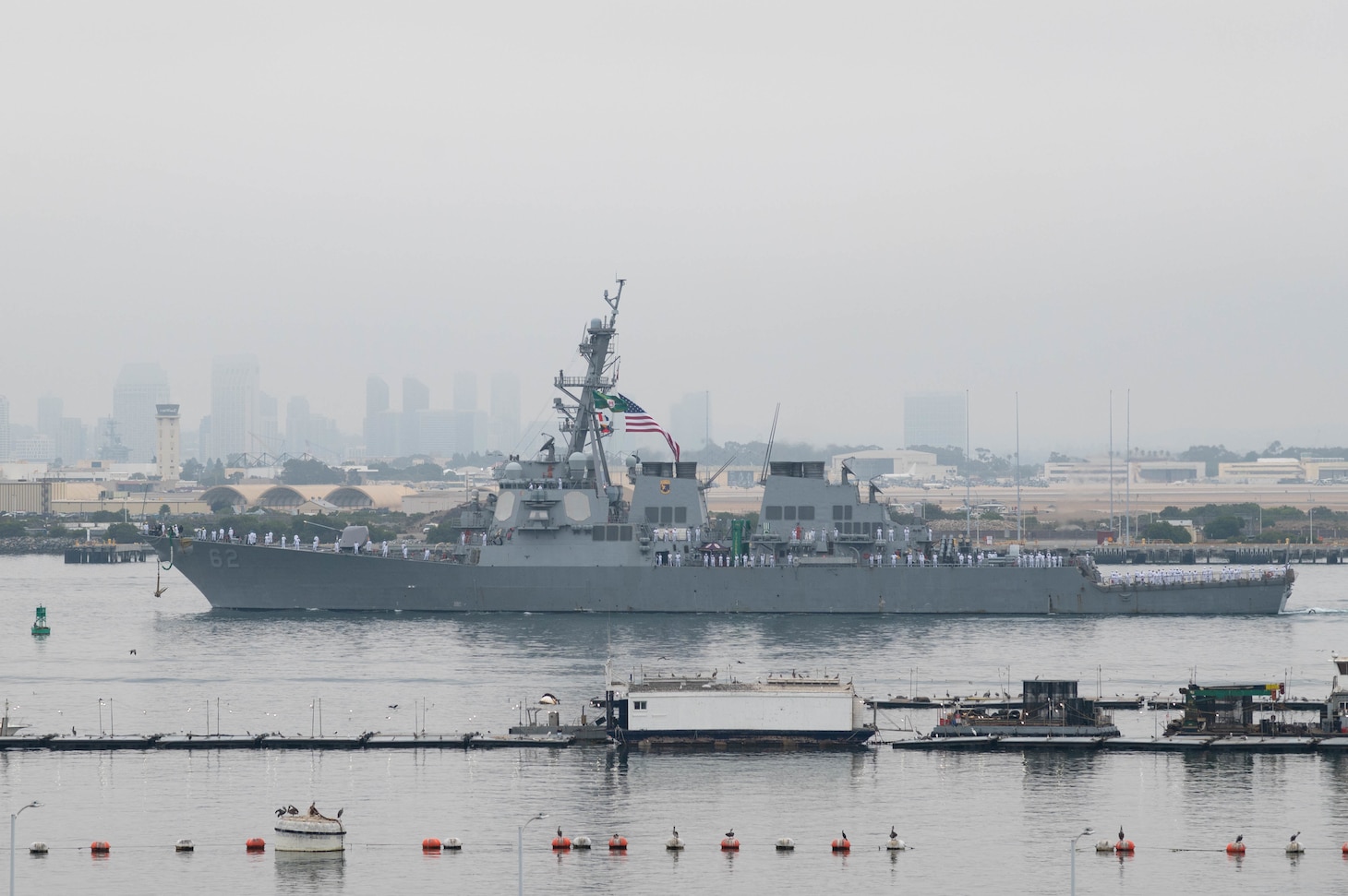 Fitzgerald Returns to Homeport > United States Navy > News Stories