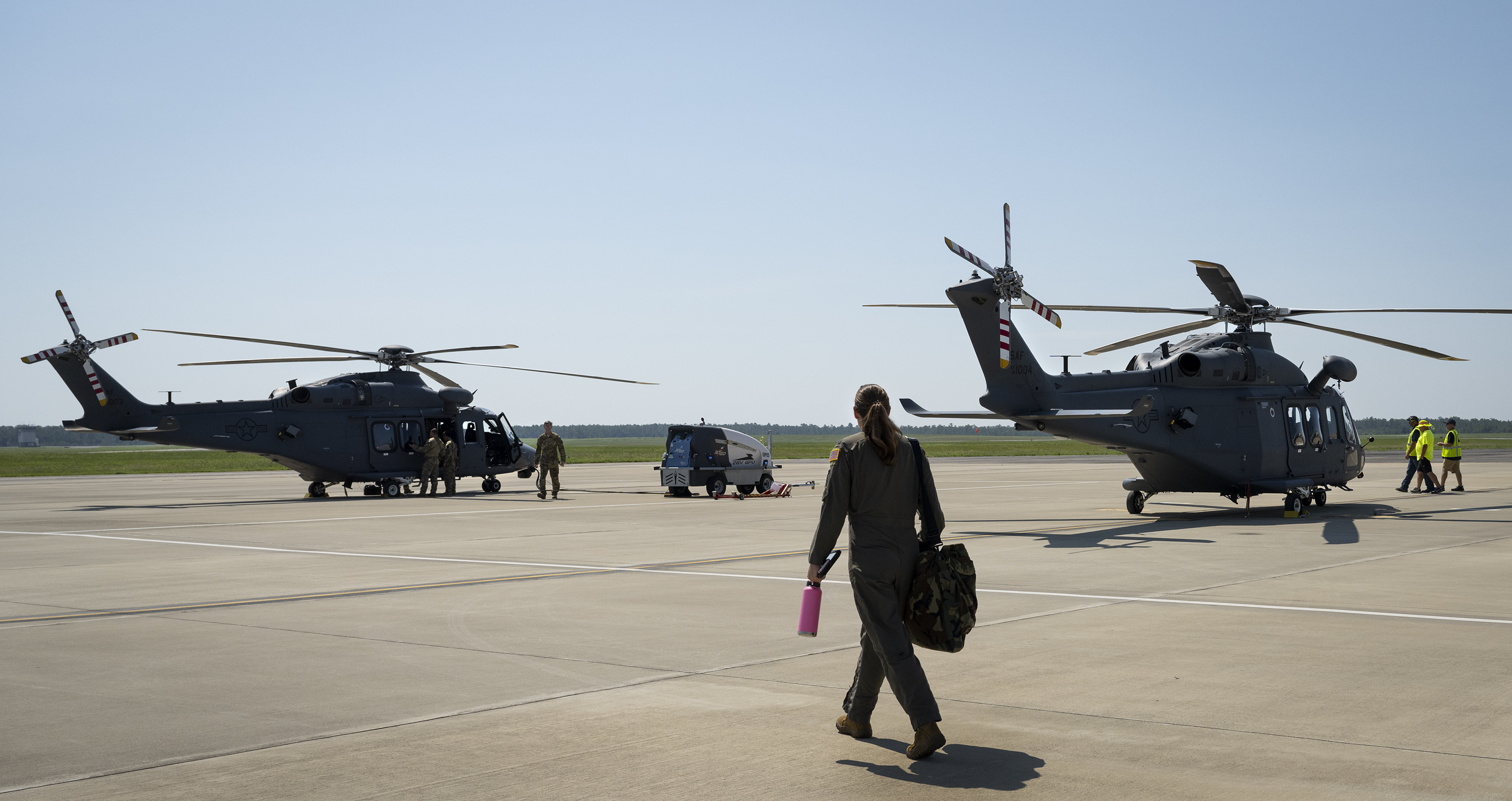 Unleashed: Grey Wolf flies with all-Air Force crew for first time ...