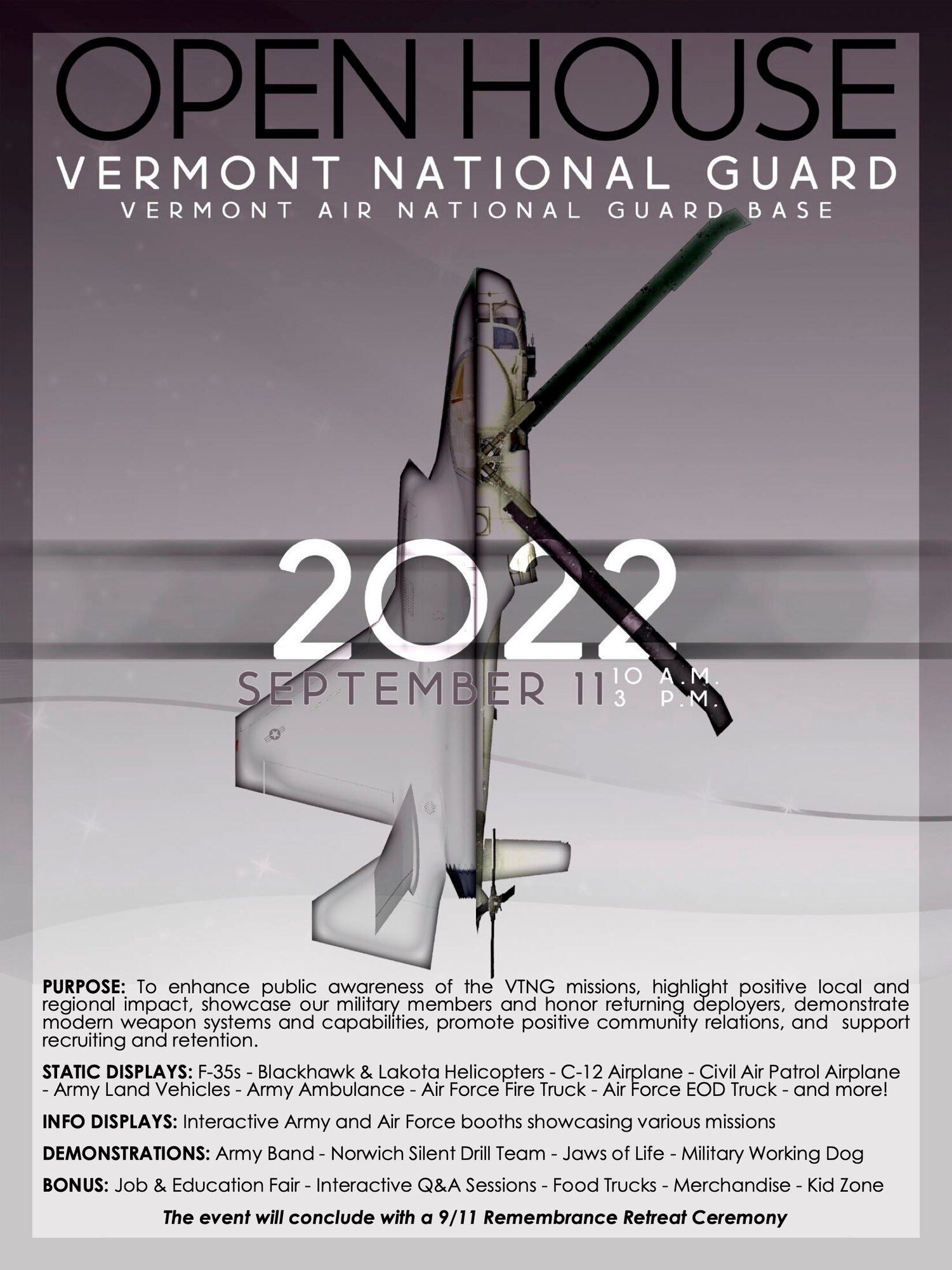Vermont National Guard Open House 2022 > Vermont Air National Guard ...