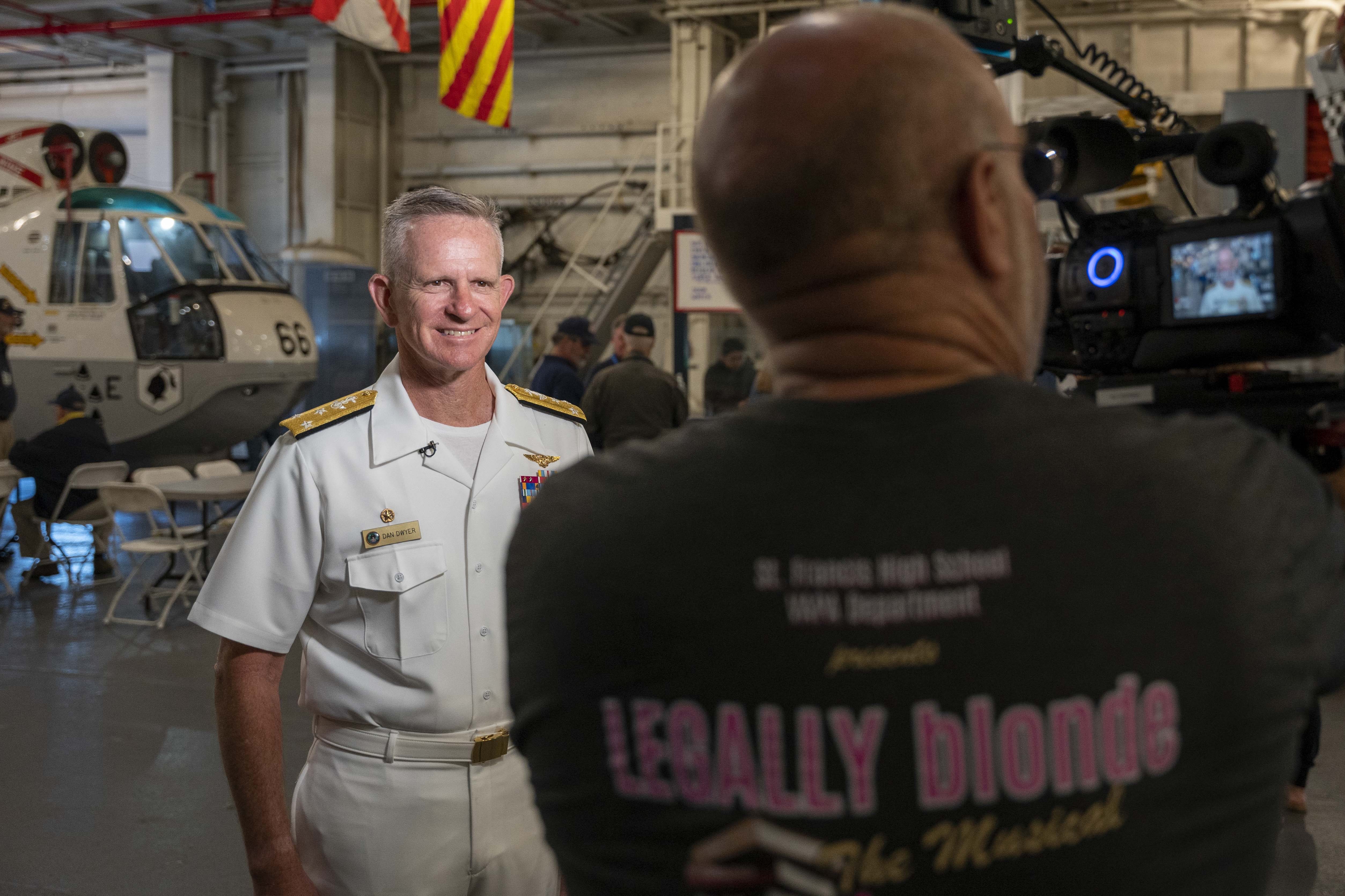 Senior Naval Aviator and Alameda Native to Commemorate Aircraft Carrier ...