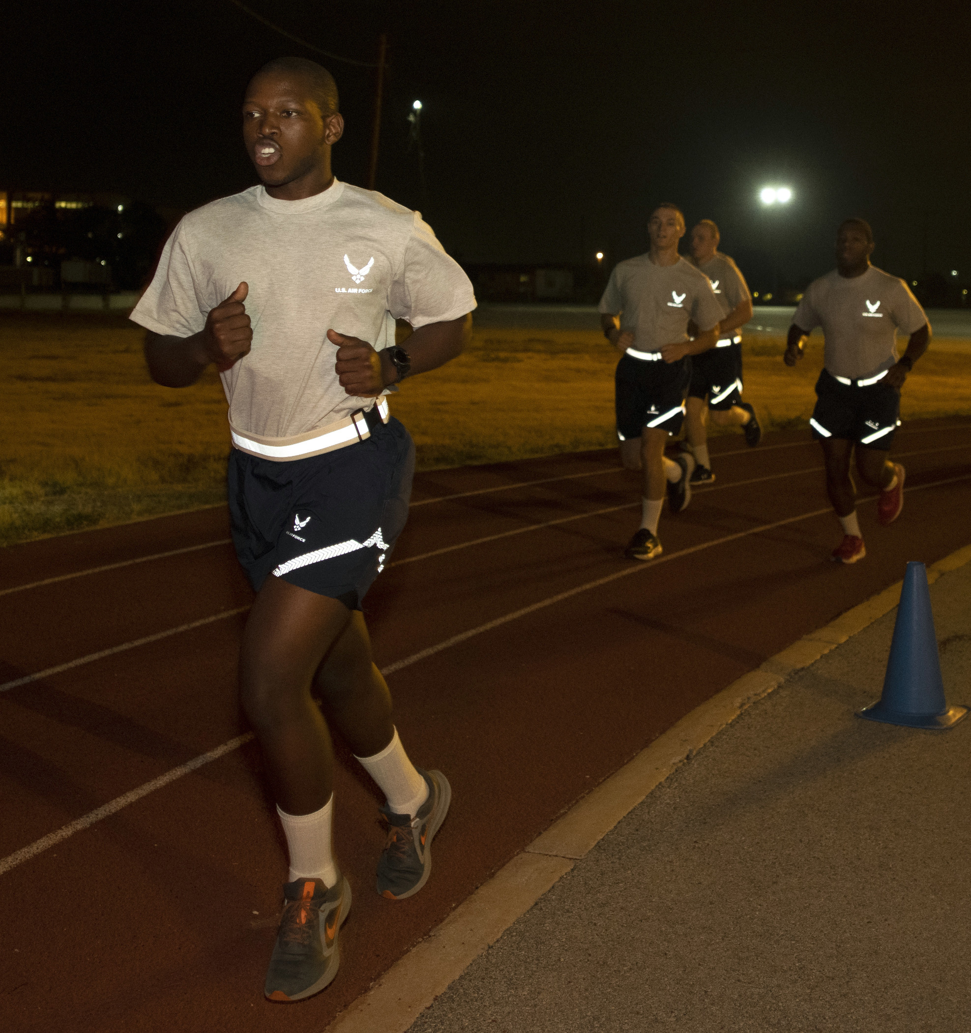 Photos: Air Force basic trainees go through morning routines > Air ...