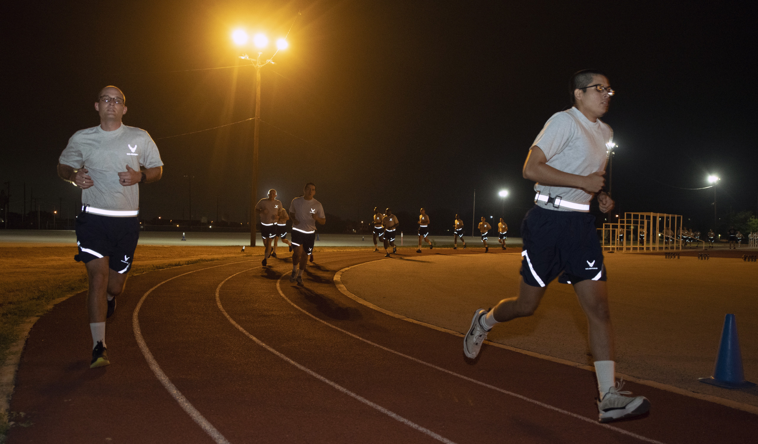 Photos: Air Force basic trainees go through morning routines > Air ...
