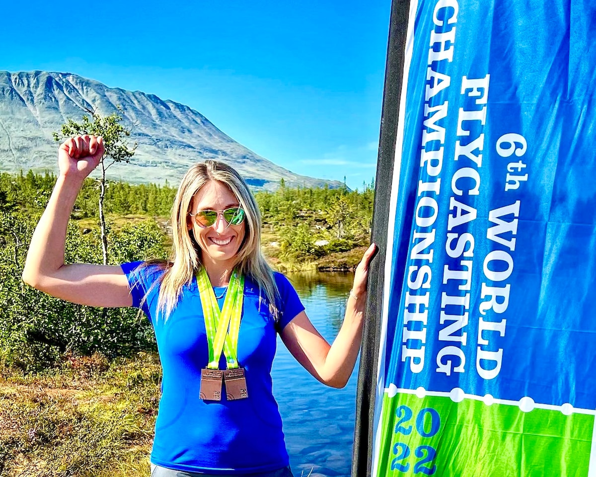 Hill worker wins two bronze medals at fly fishing tourney > Hill Air ...