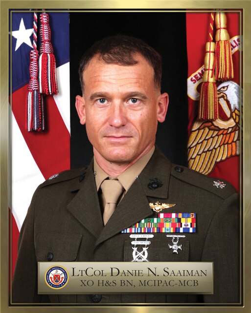 Lieutenant Colonel D. Neil Saaiman > Marine Corps Base Camp Butler ...