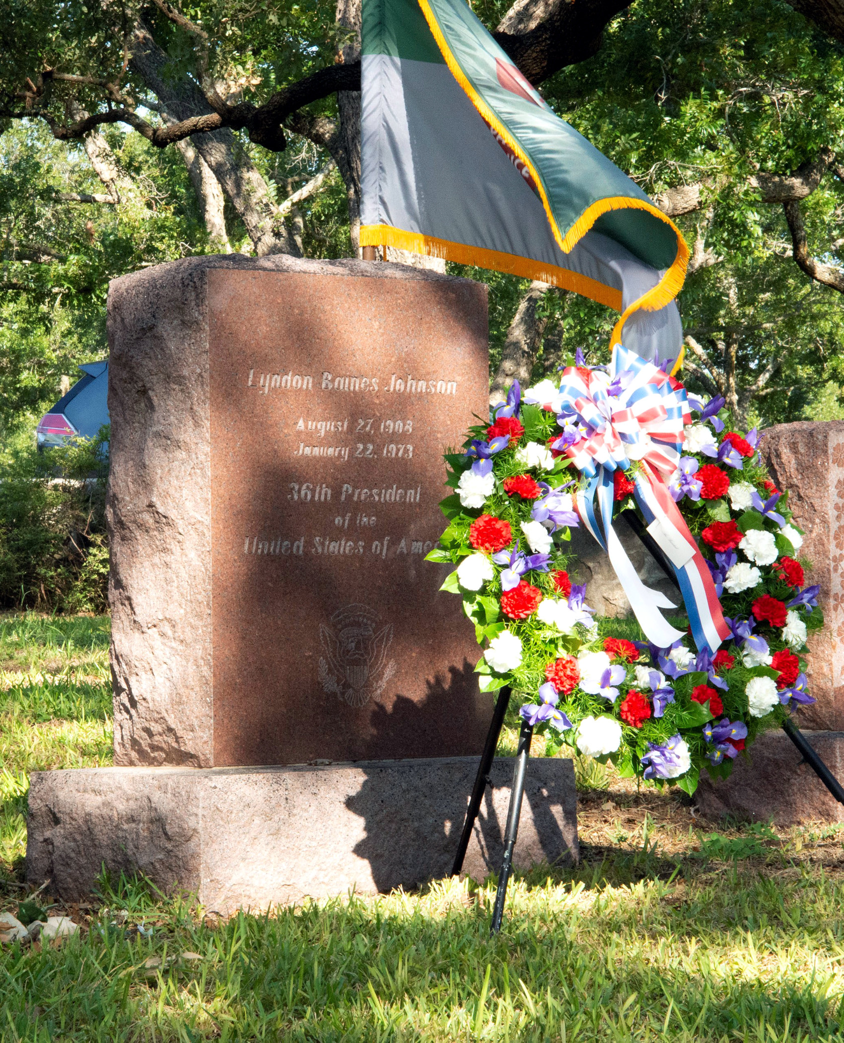 JBSA leader helps celebrate 114th birthday anniversary of President ...