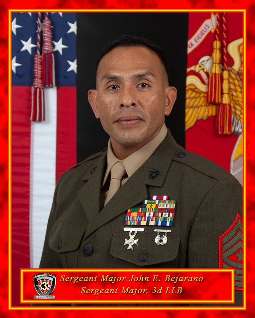 Sergeant Major John E. Bejarano > 3rd Marine Division > Biography