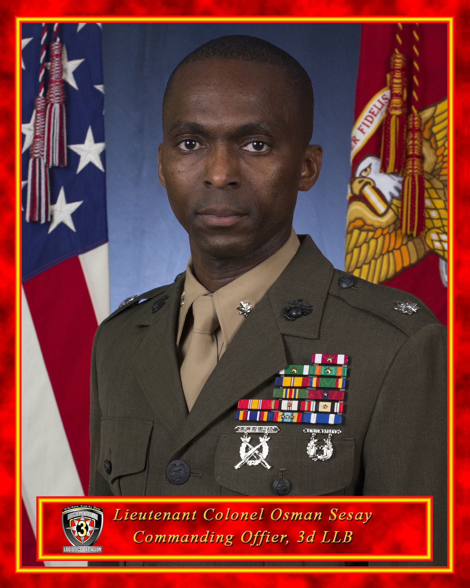 Lieutenant Colonel Osman Sesay > 3rd Marine Division > Leaders