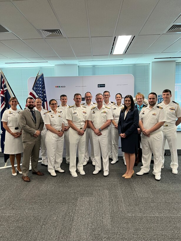 Naval Oceanography visits Australia