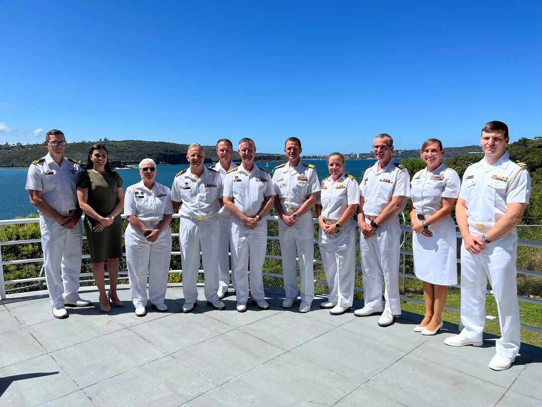 Naval Oceanography visits Australia