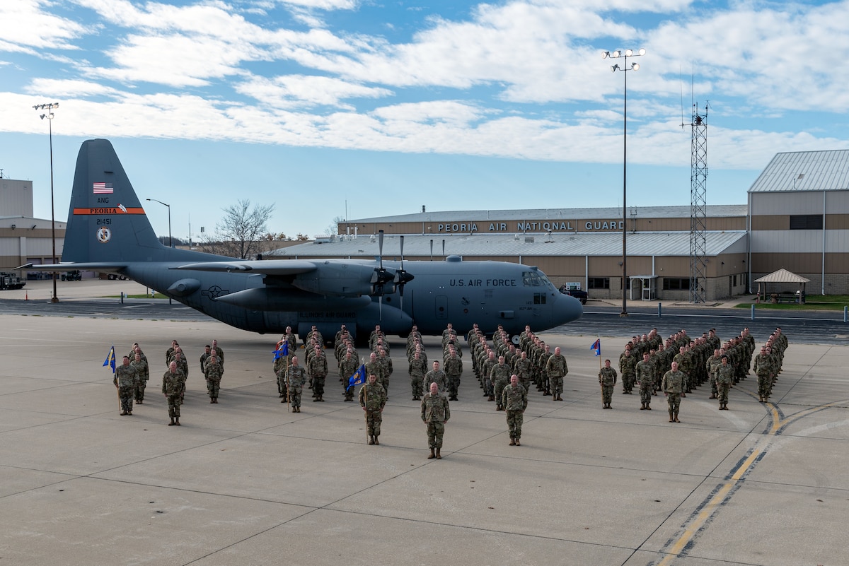 C-130 Hercules > 182nd Airlift Wing > Display