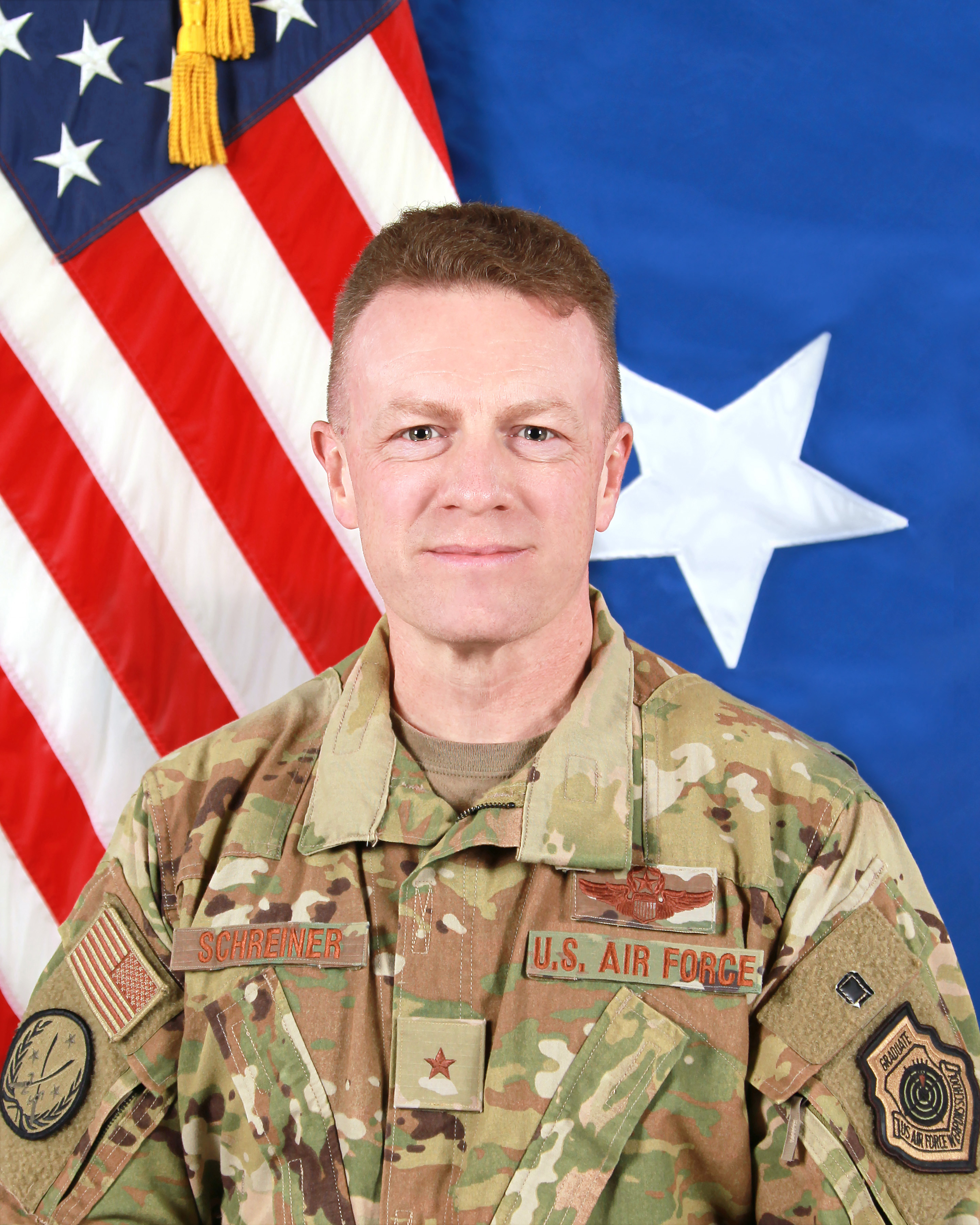 JEFFREY T. SCHREINER > Air Force > Biography Display