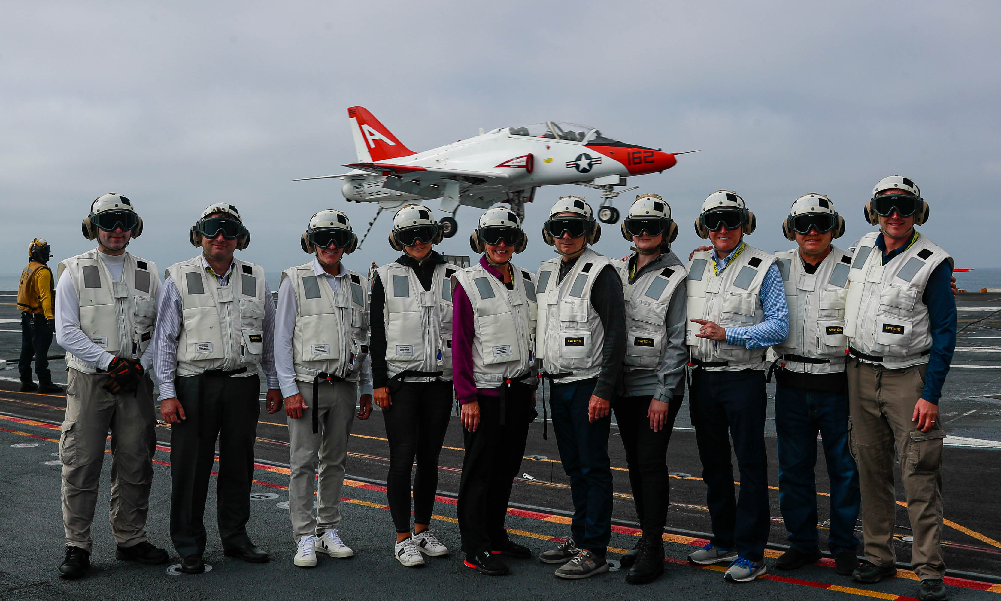 NPS Faculty Experience the Fleet in Action Aboard USS Abraham Lincoln ...