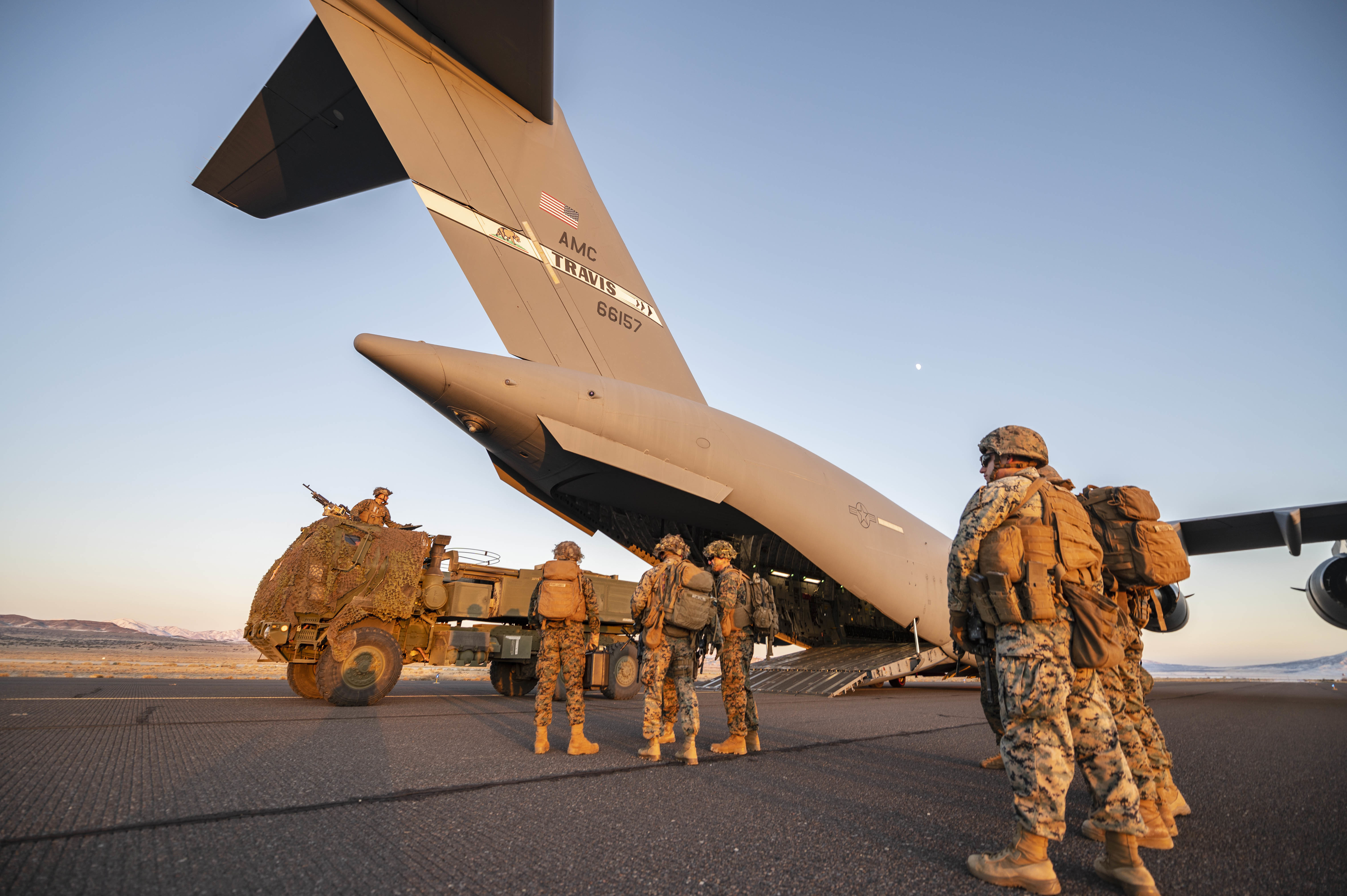 21st AS supports Marine Corps annual training exercise > Travis Air ...