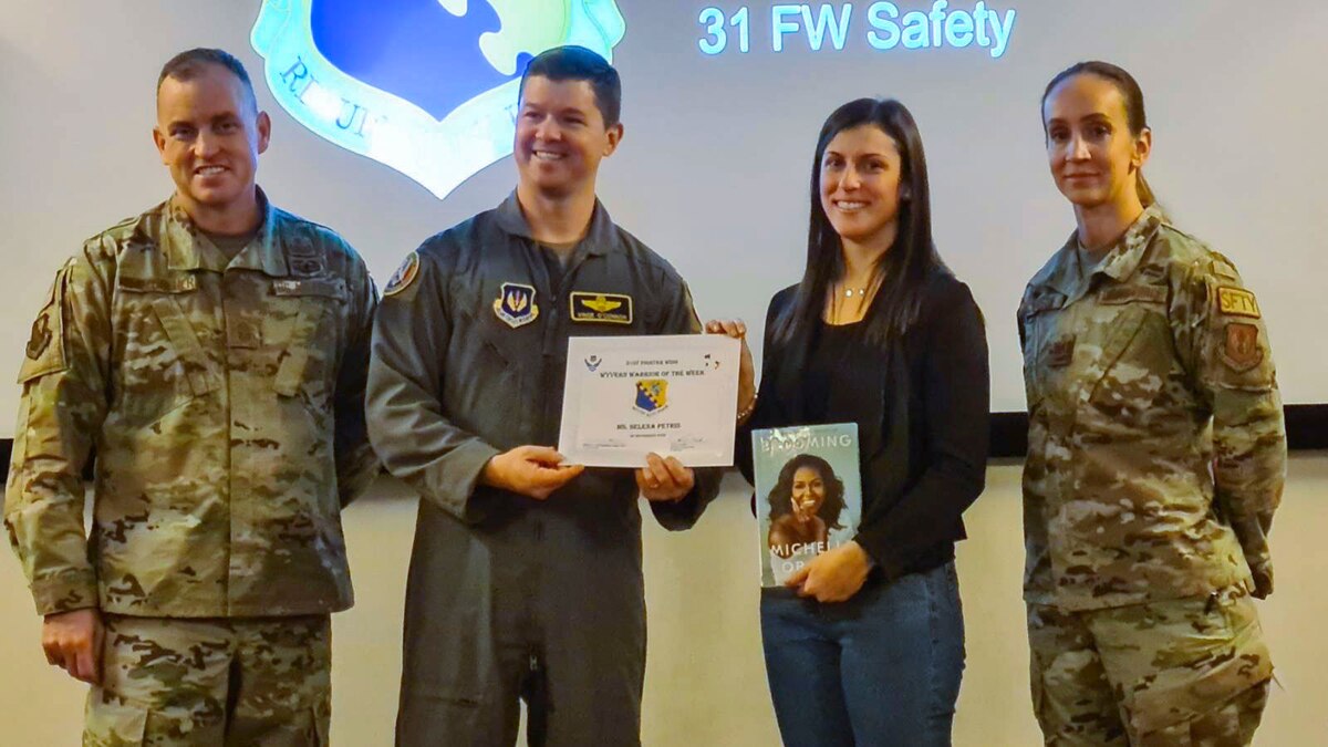 Wyvern Warrior of the Week: Selena Petris > Air Force Safety Center ...