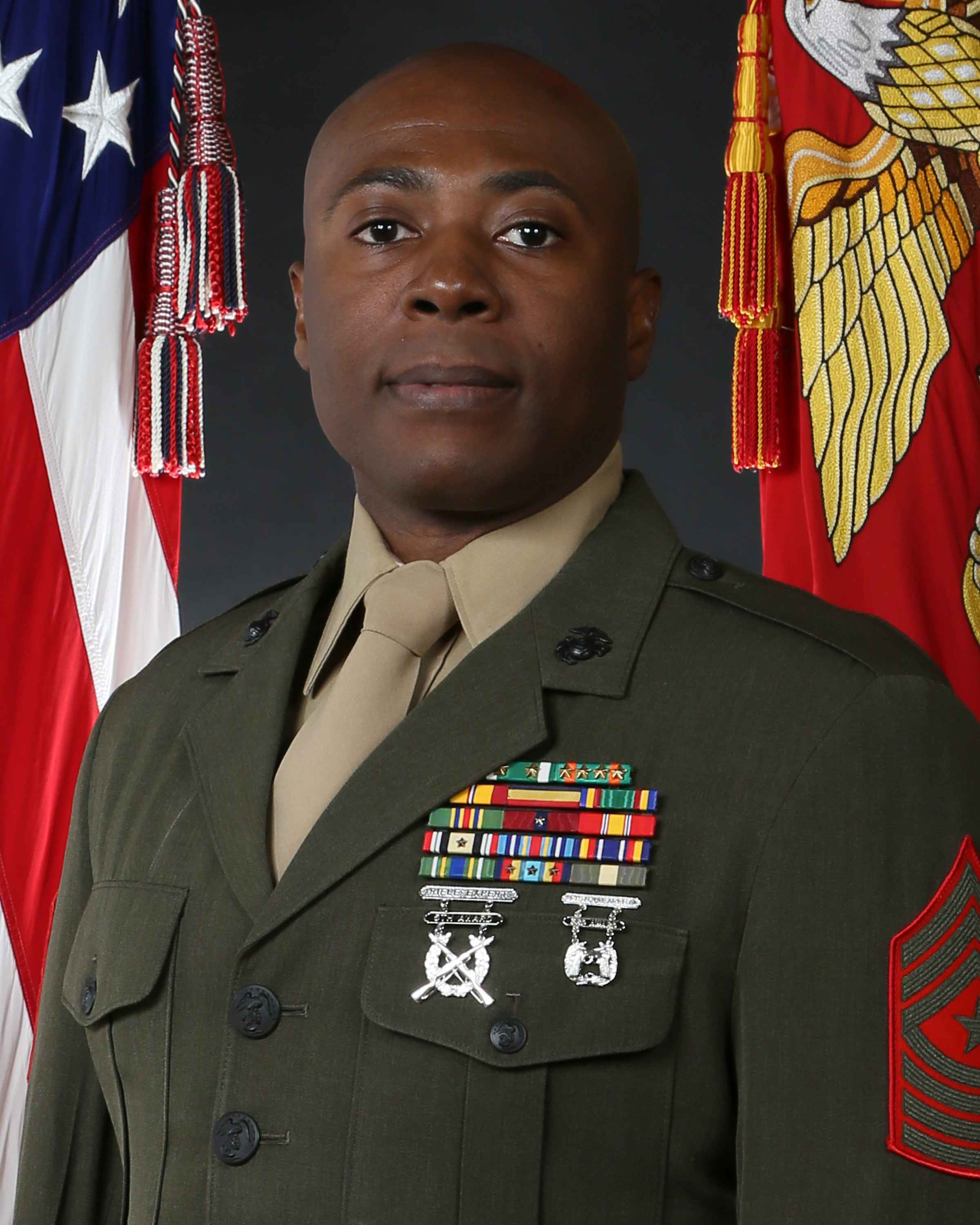 Sergeant Major Miller Daceus > 9th Marine Corps District > Biography