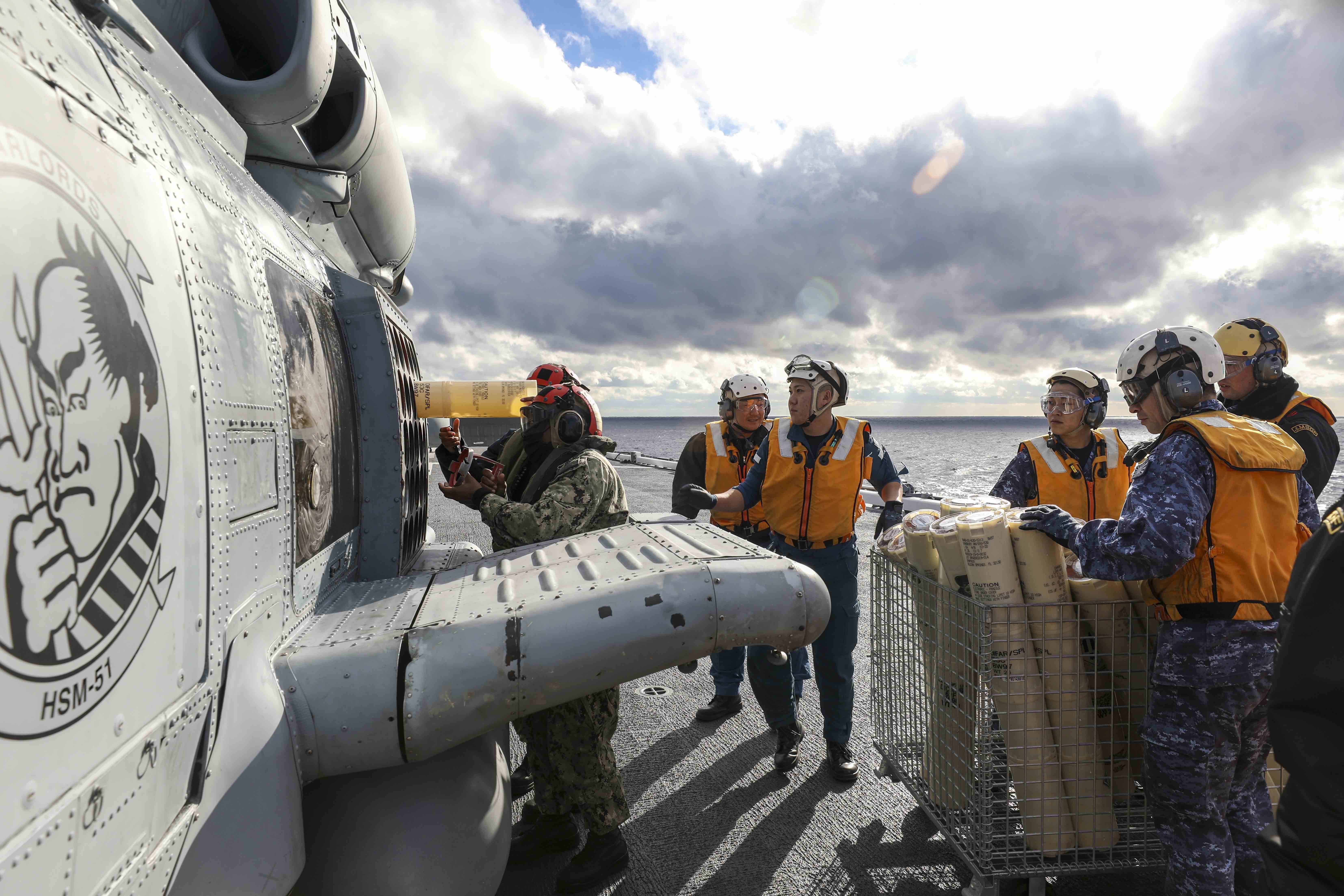 CTF 70 and 71 Conduct Bi-lateral ASW Training and Logistics Support ...
