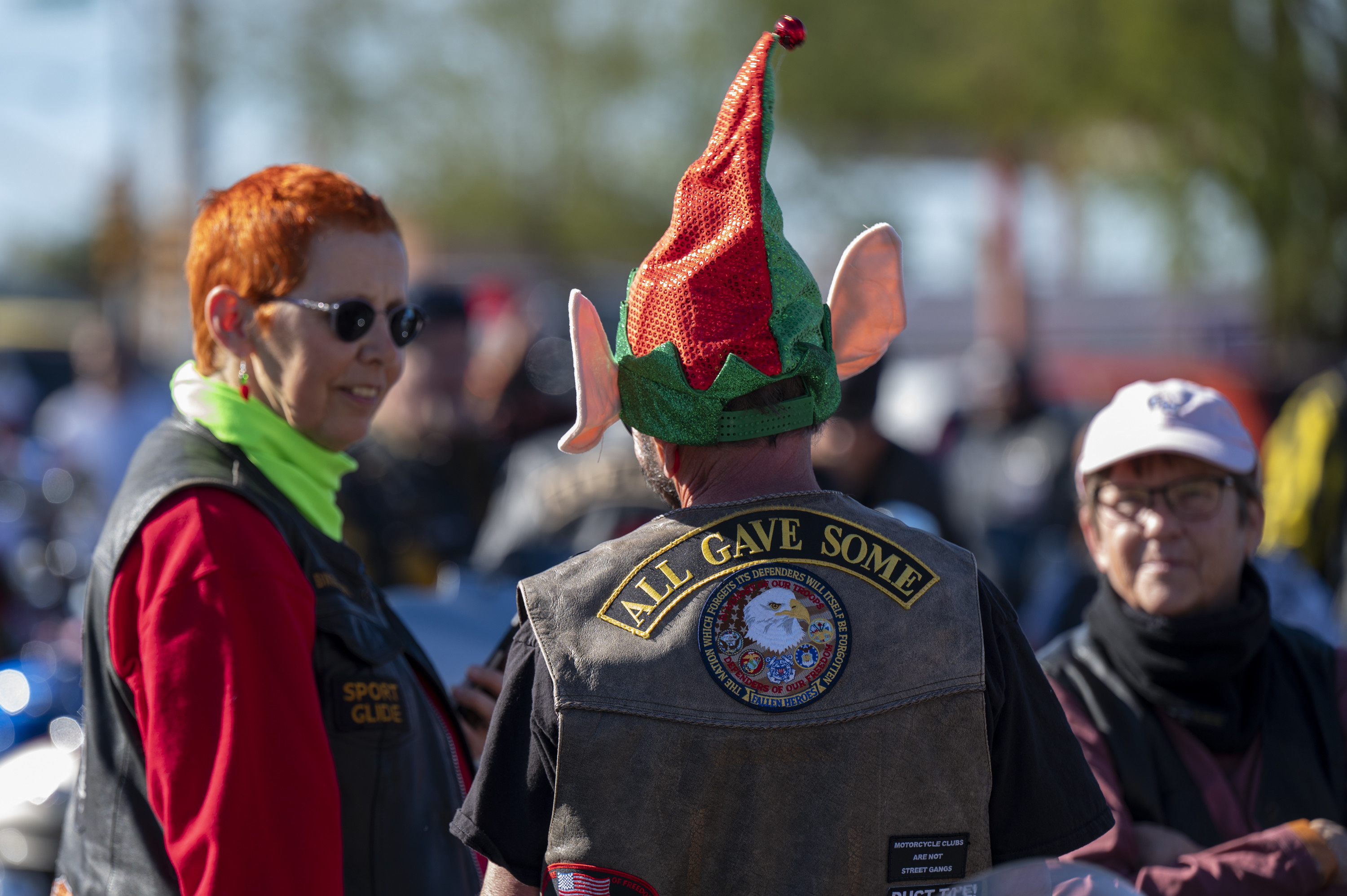 Local motorcycle club hosts toy parade for military families > Davis ...