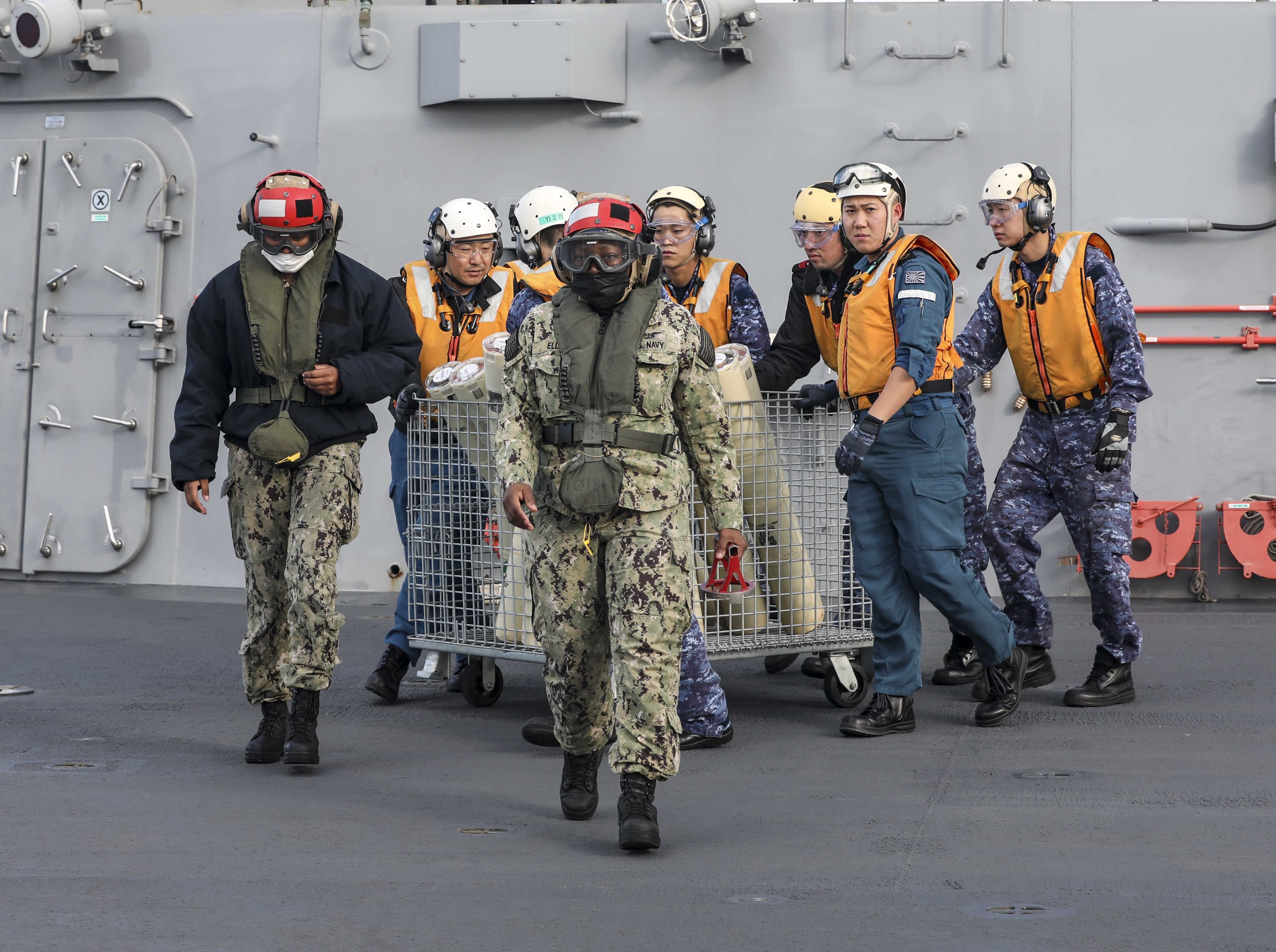 CTF 70 and 71 Conduct Bi-lateral ASW Training and Logistics Support ...