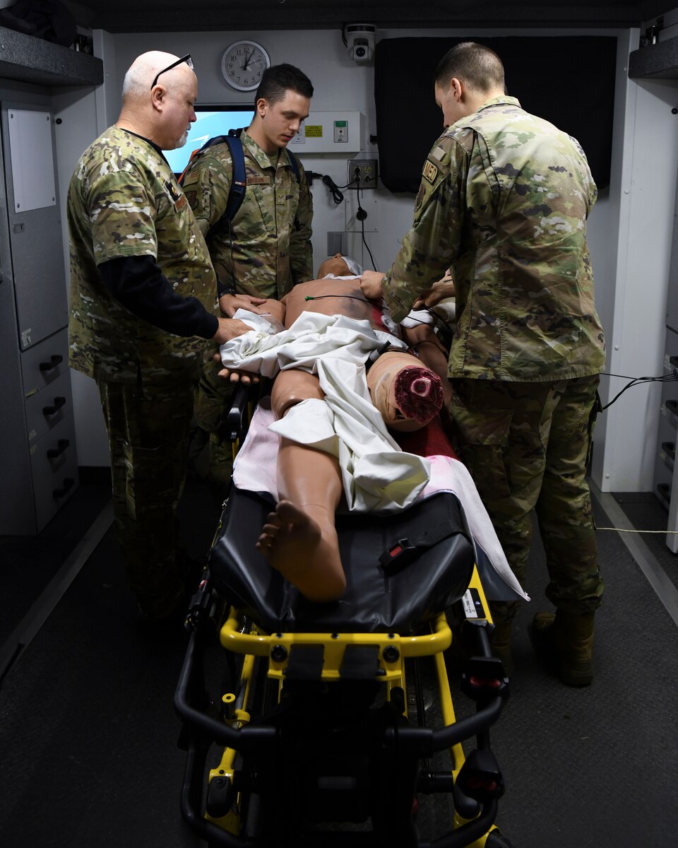 319th MDG holds hands-on, battle-field training for medics > Grand ...