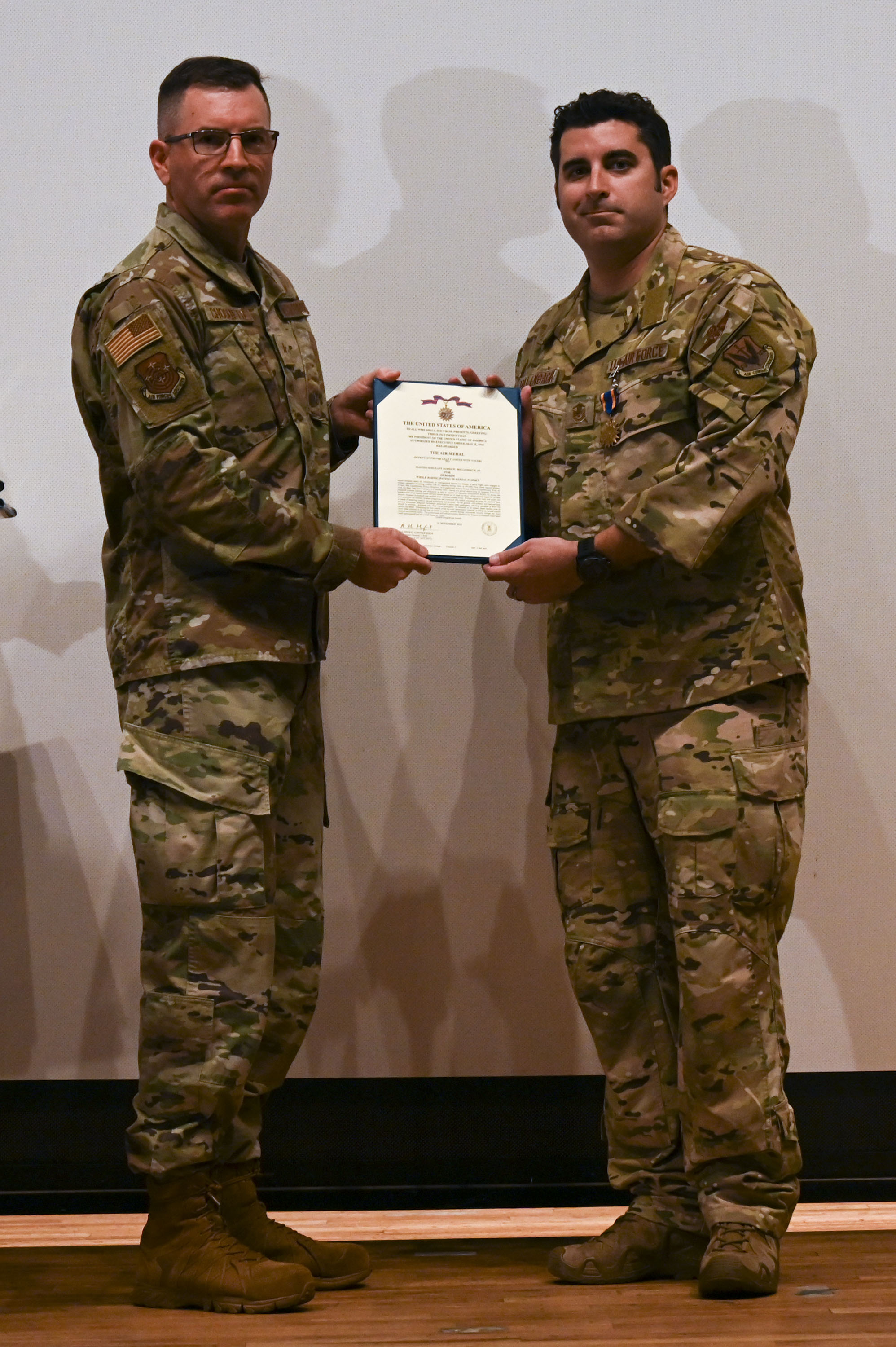 563d RQG Airmen receive medals > Air Combat Command > News