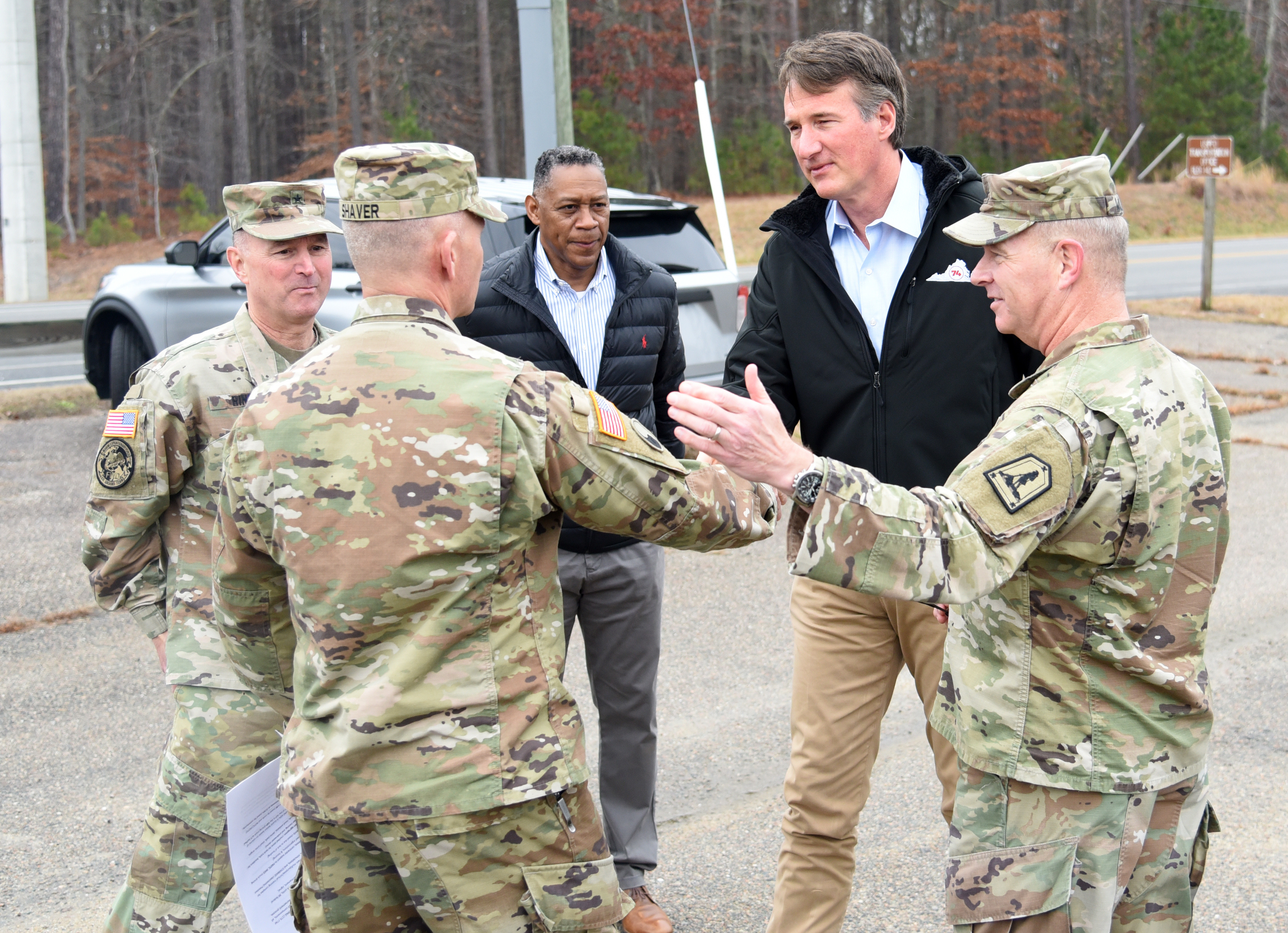 Governor tours Fort Pickett, visits DMA state employees > Virginia ...