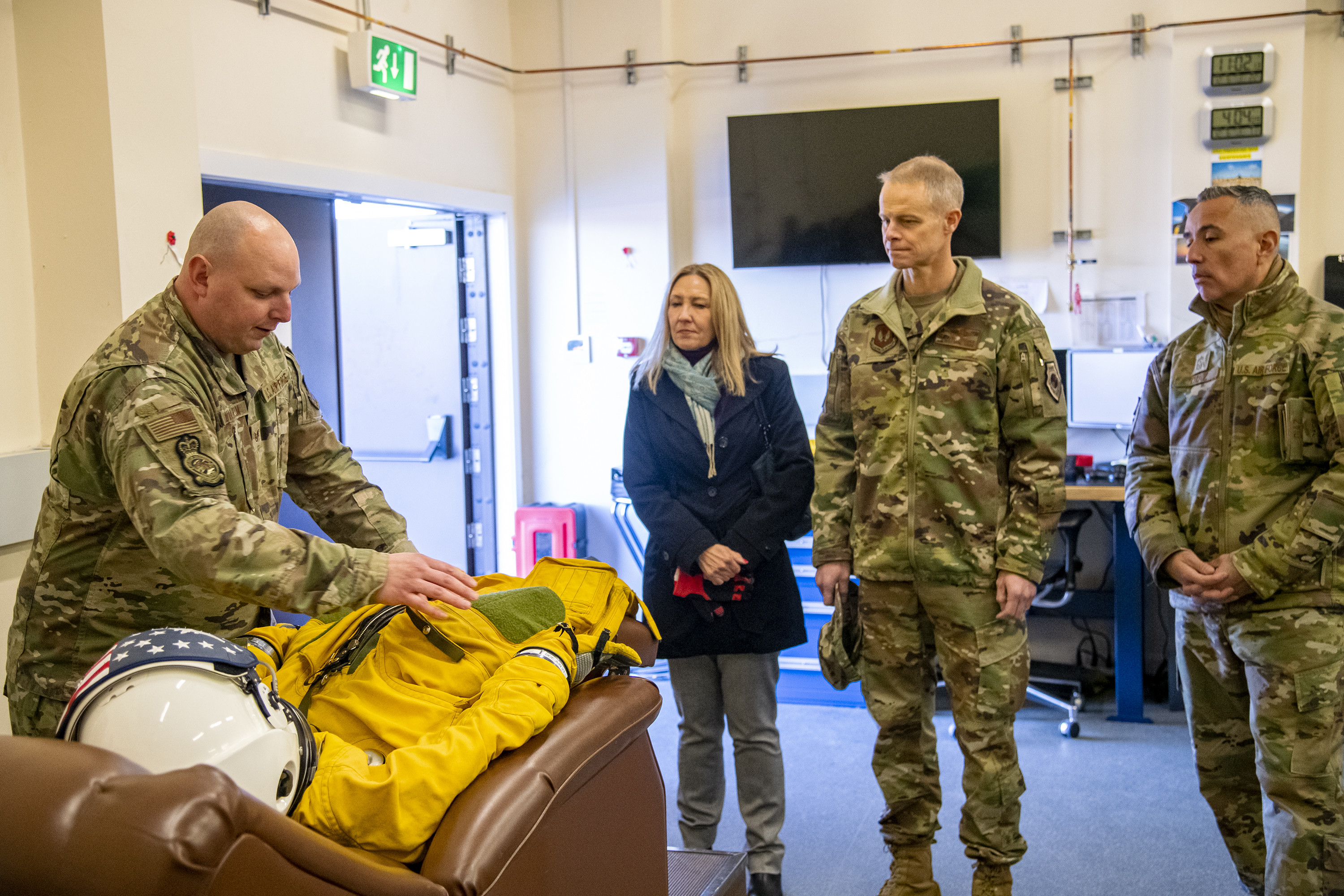 Third AF leadership visits 501st CSW, engages with Pathfinder Airmen ...