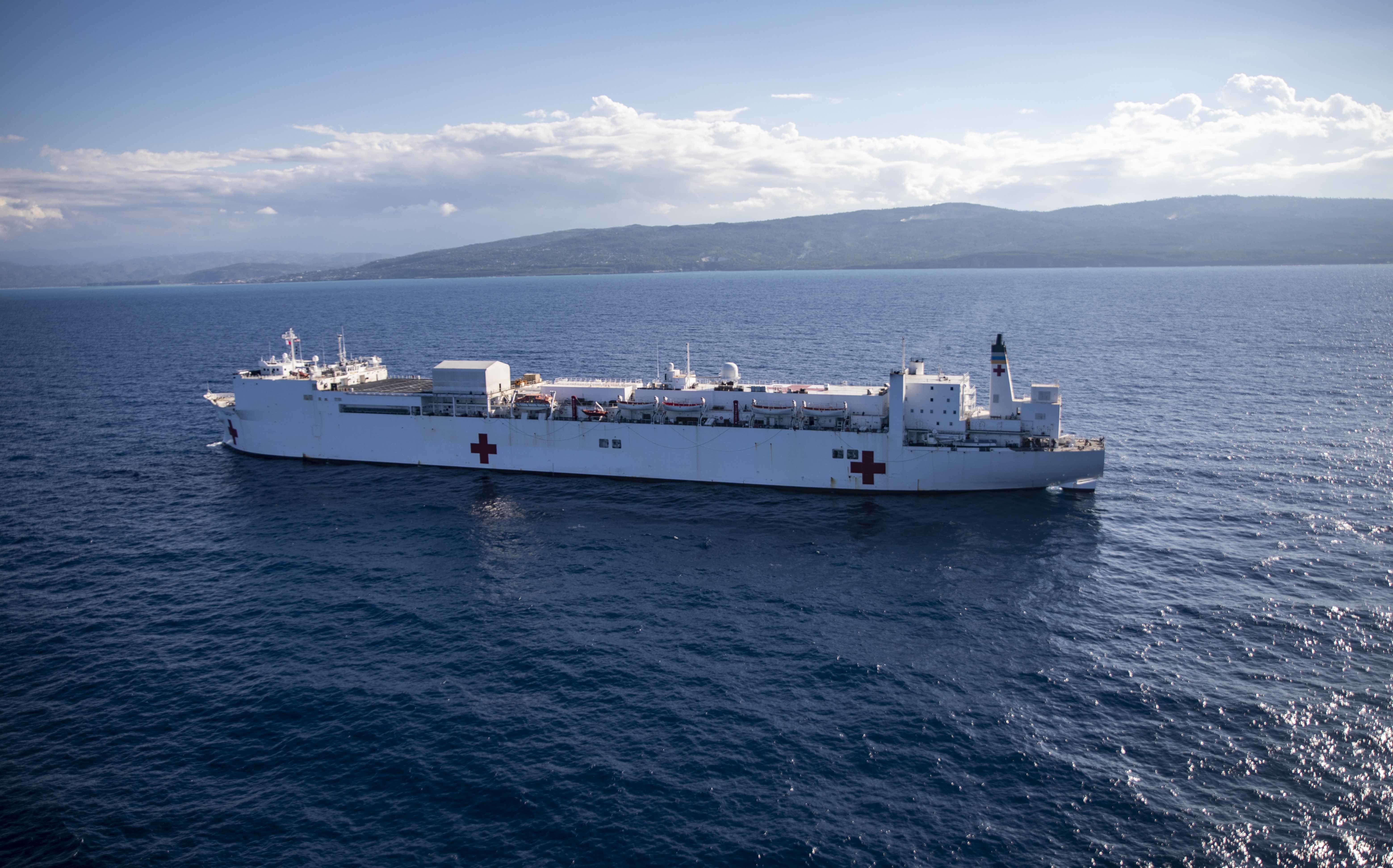 USNS Comfort Arrives in Haiti > U.S. Southern Command > News