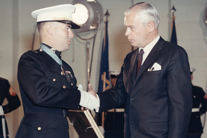 Medal of Honor Monday: Marine Corps Col. Harvey Barnum Jr. > U.S ...