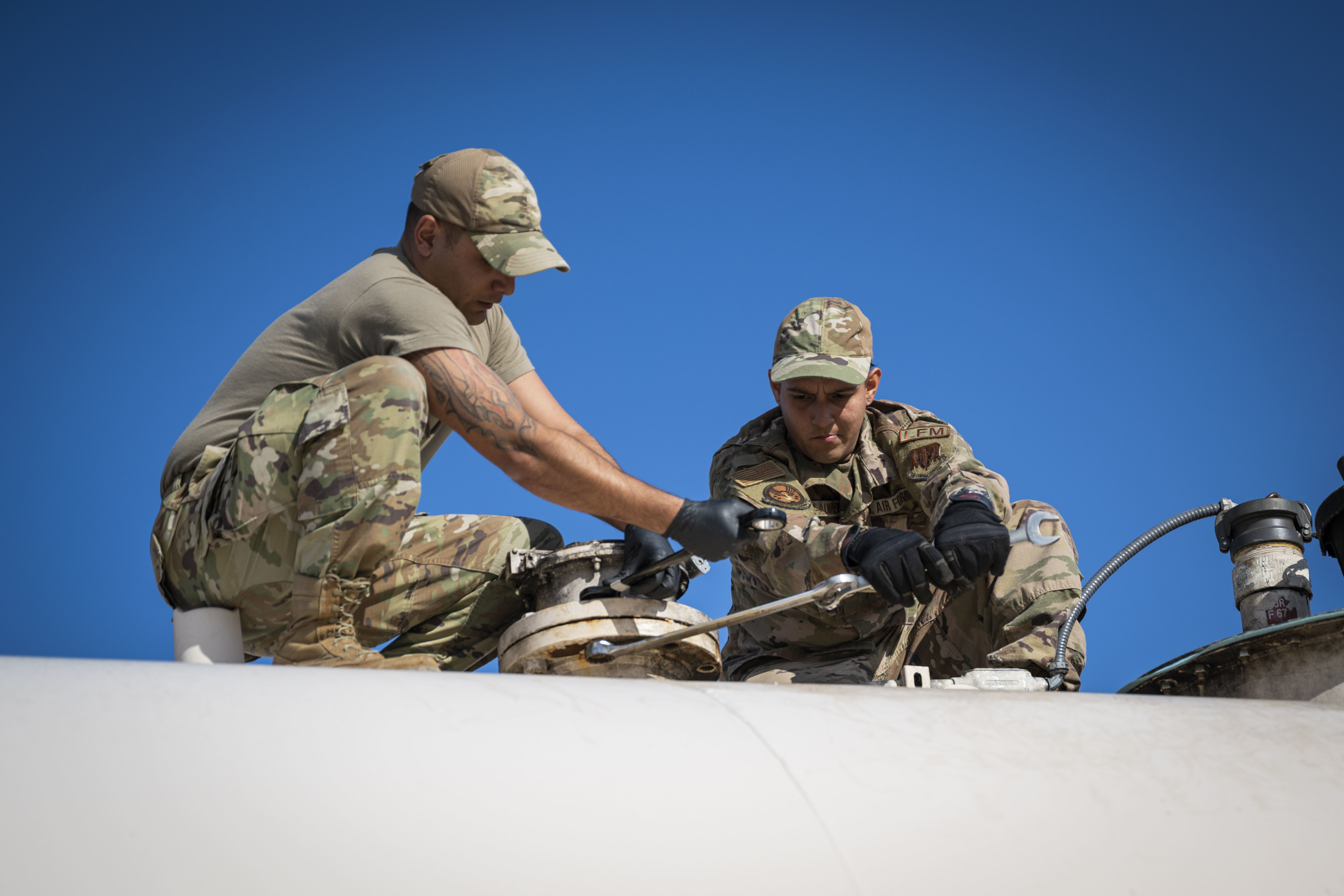 SJAFB plumbers replace emergency valves > Seymour Johnson Air Force ...