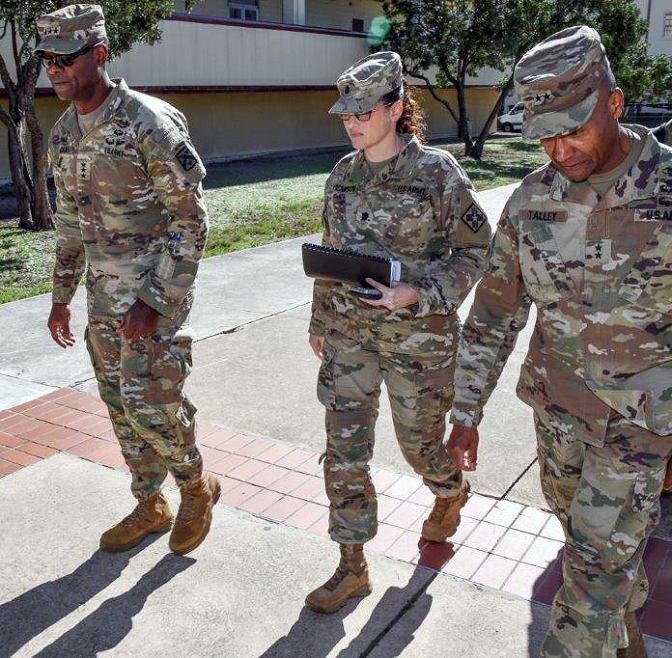 Combined Arms Center commanding general visits MEDCoE > Joint Base San ...