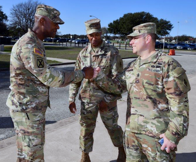 Combined Arms Center commanding general visits MEDCoE > Joint Base San ...