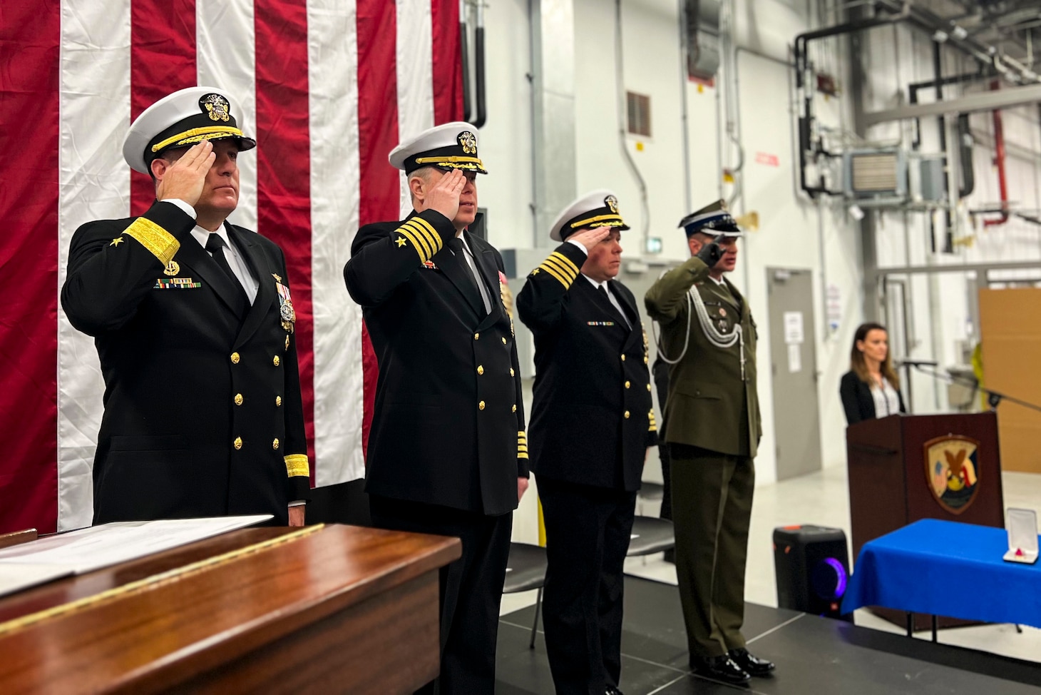 NSF Redzikowo conducts Change of Command > Commander, Navy Region ...