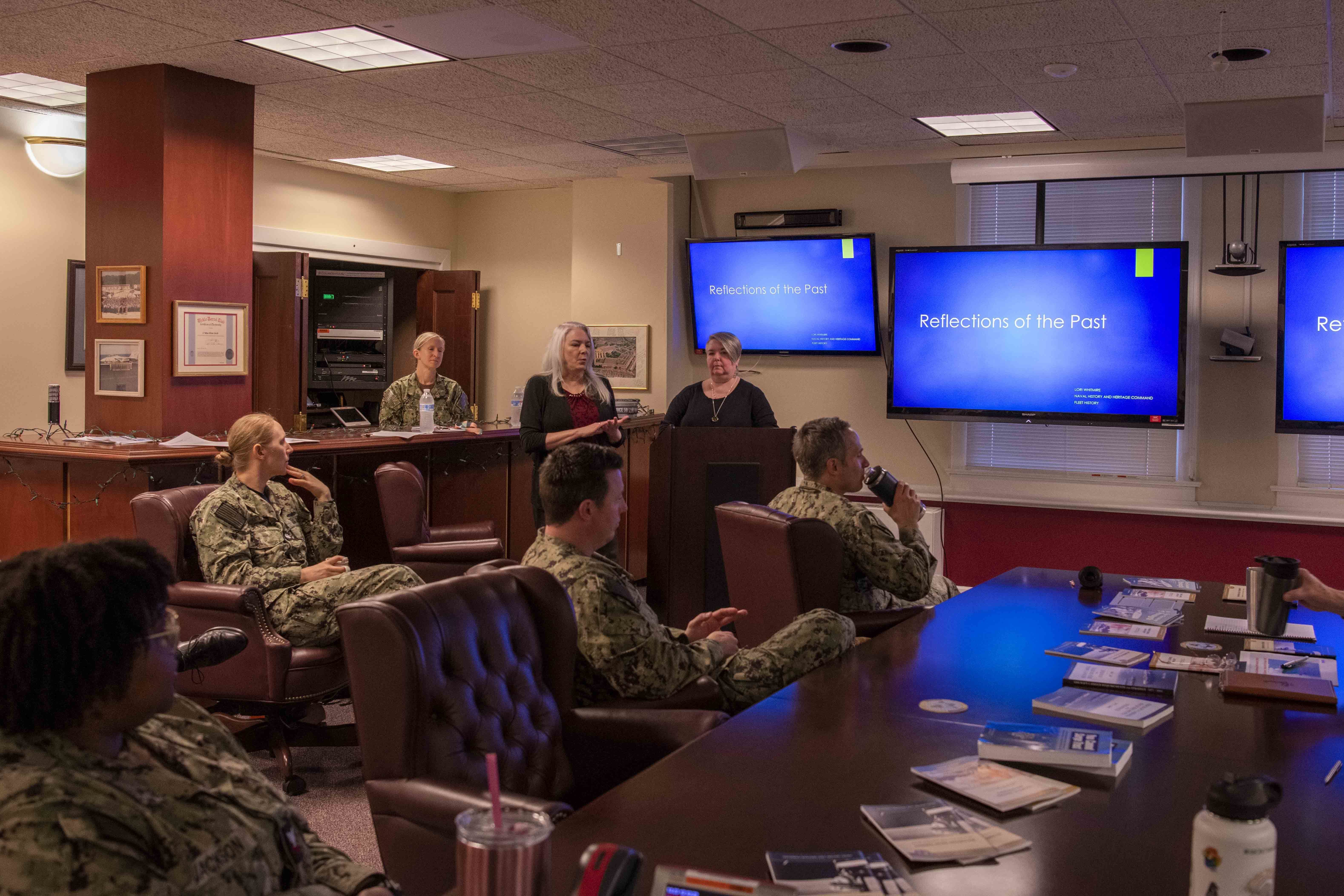 Reflections of the Past: Naval History and Heritage Command Facilitates ...