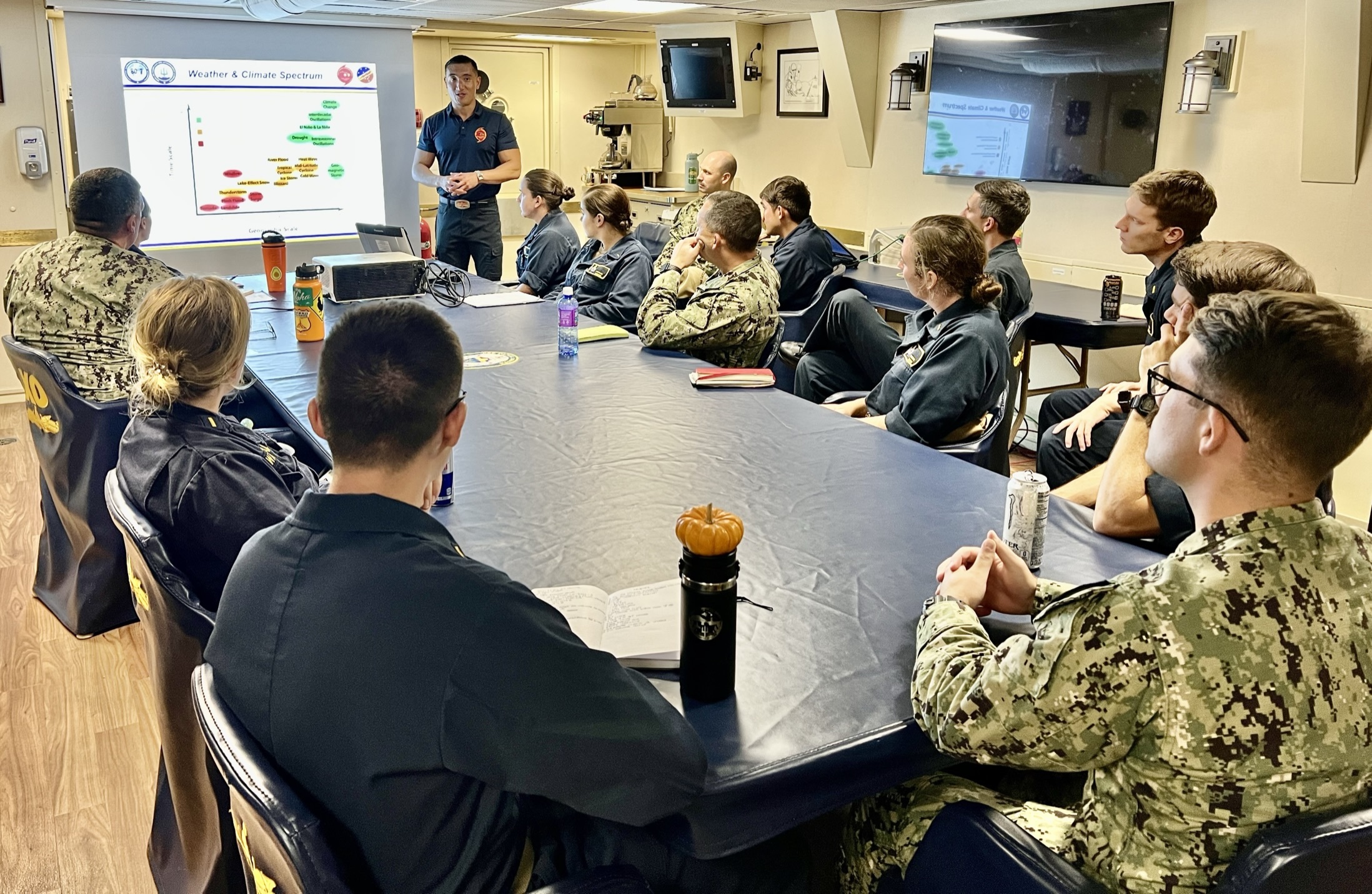 Back At It: JTWC Conducts Training With USS Daniel Inouye > United ...