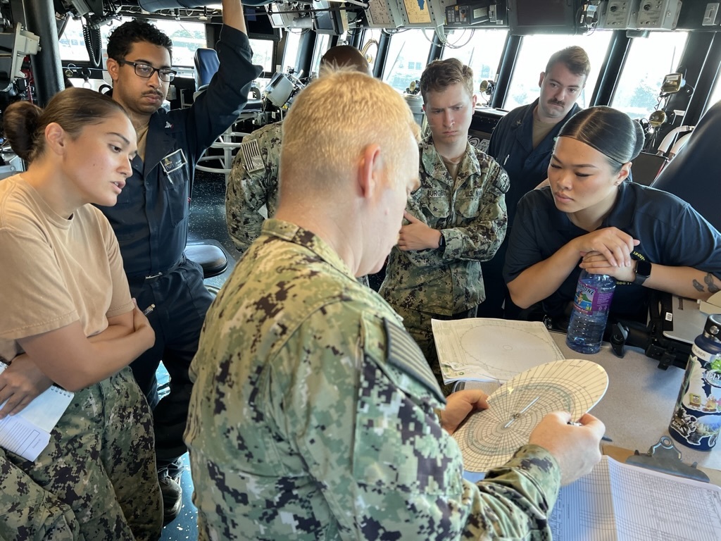 Back At It: JTWC Conducts Training With USS Daniel Inouye > United ...
