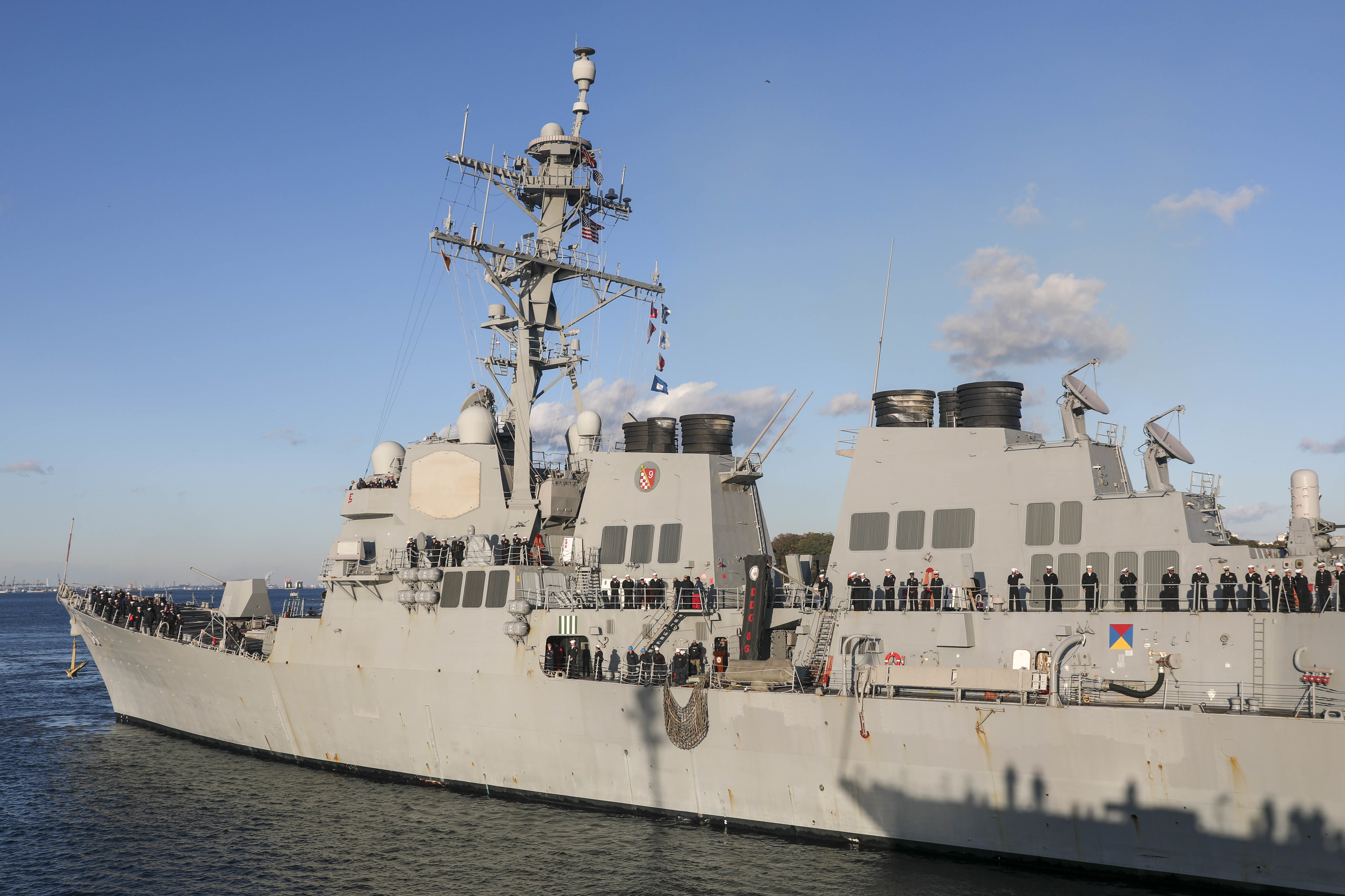 USS Shoup joins CTF 71 / DESRON 15 > Commander, U.S. 7th Fleet > Display