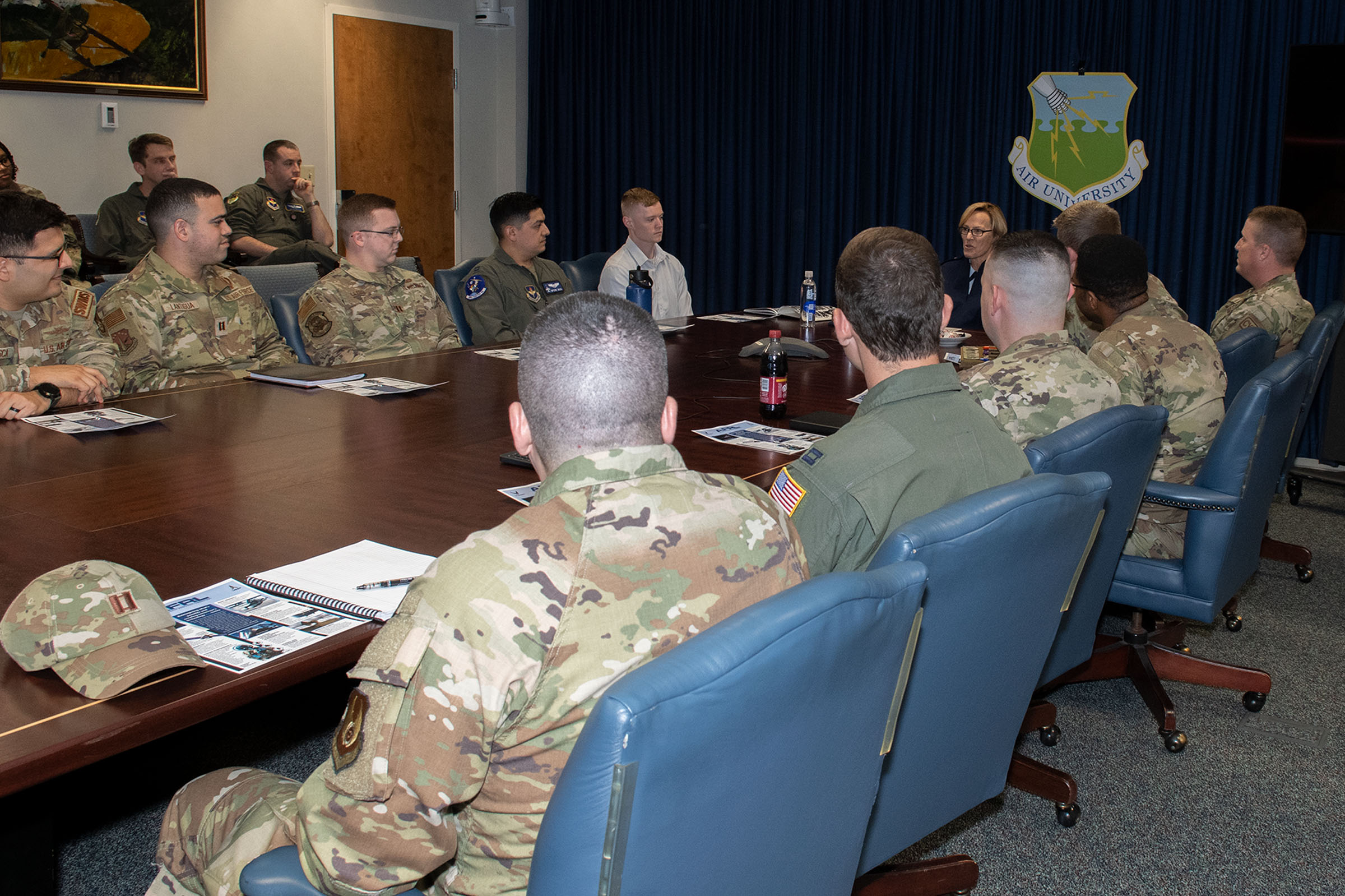 Air Force Research Laboratory Commander Visits Air University > Air ...