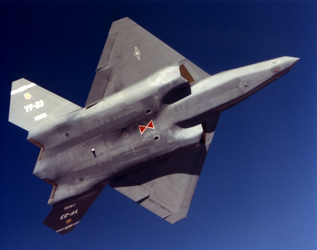 yf 23 stealth fighter prototype
